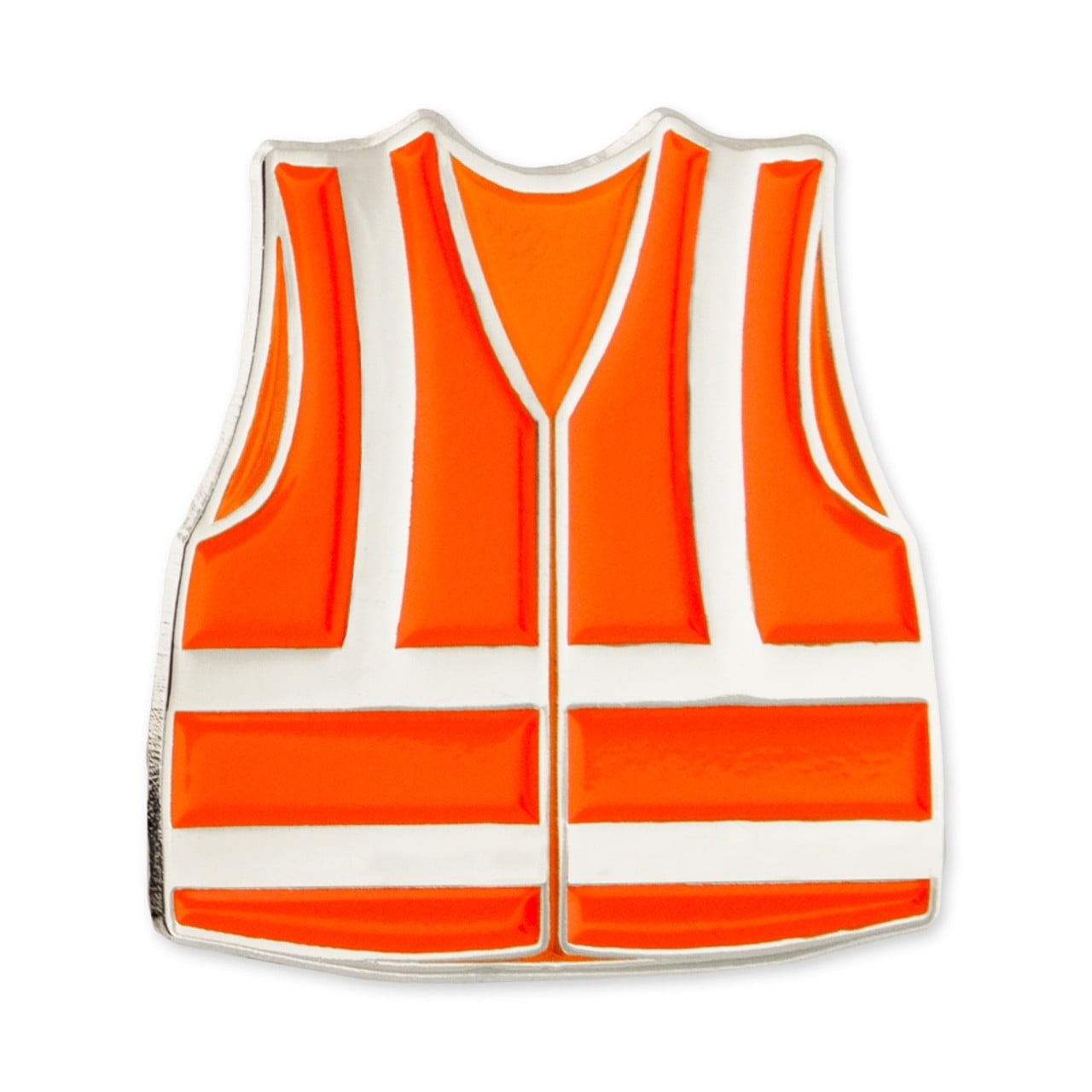PinMart Safety Vest Pin, Orange and White, 25-Piece - Walmart.com