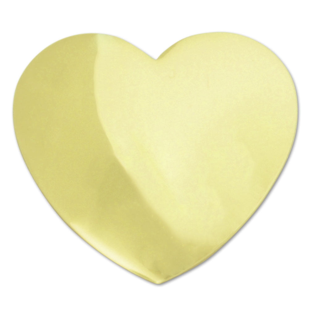 PinMart's Shiny Gold Heart Anniversary Valentine's Day Metal Lapel Pin ...
