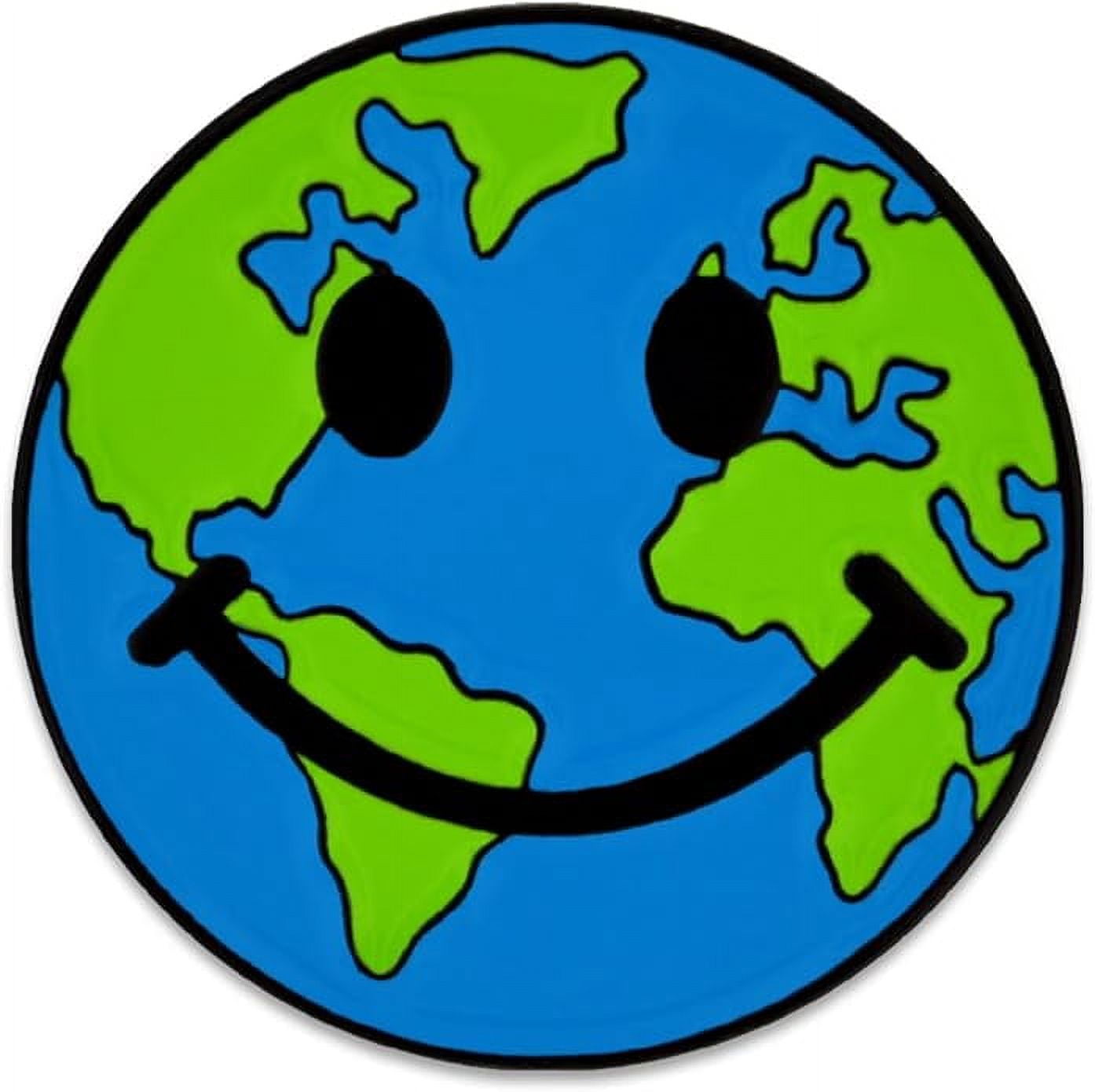 PinMart's Smiley Earth Pin - Walmart.com