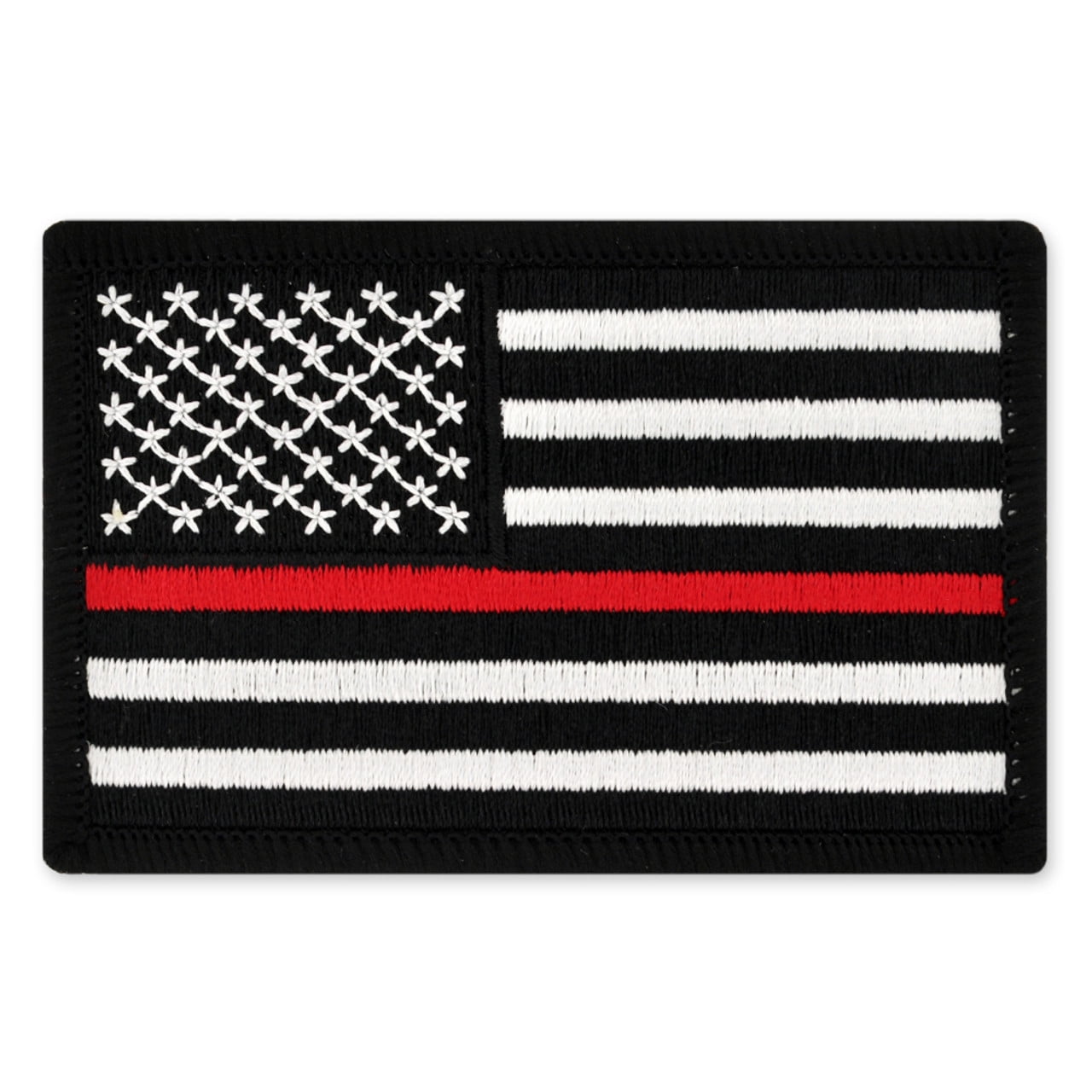 PinMart's Thin Red Line Flag Patch - Walmart.com