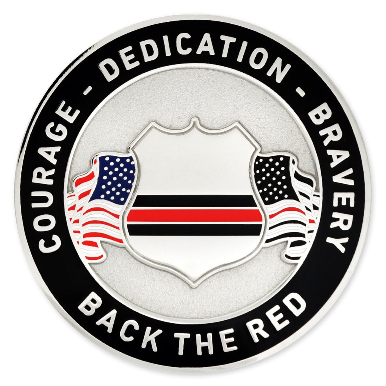 PinMart's Thin Red Line Large Ball Marker - Walmart.com