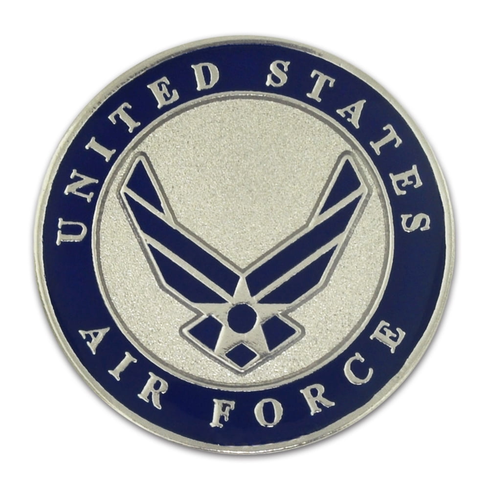 PinMart's U.S. Air Force Wings USAF Military Enamel Lapel Pin - Walmart.com