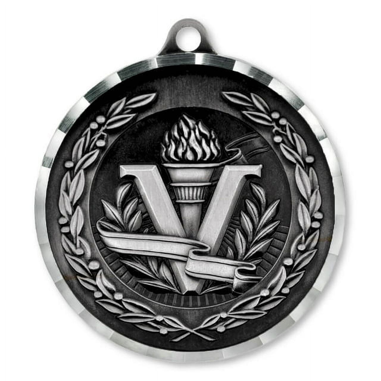 PinMart's Victory Torch Award Sports Bulk Medal - Gold, Silver and ...