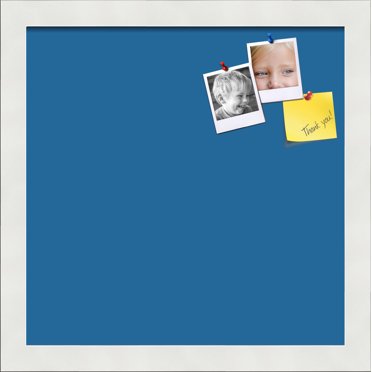 DesignOvation Bosc Linen Fabric Pinboard Wall Organization Board ...