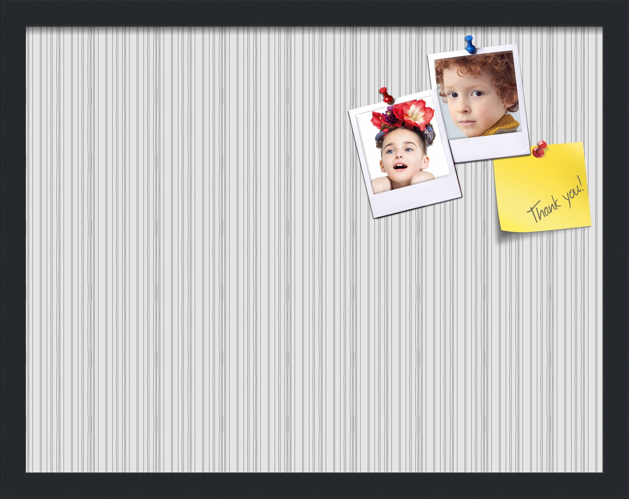 PinPix 22x17 Custom Cork Bulletin Board Poster Board Has a Fabric Style ...