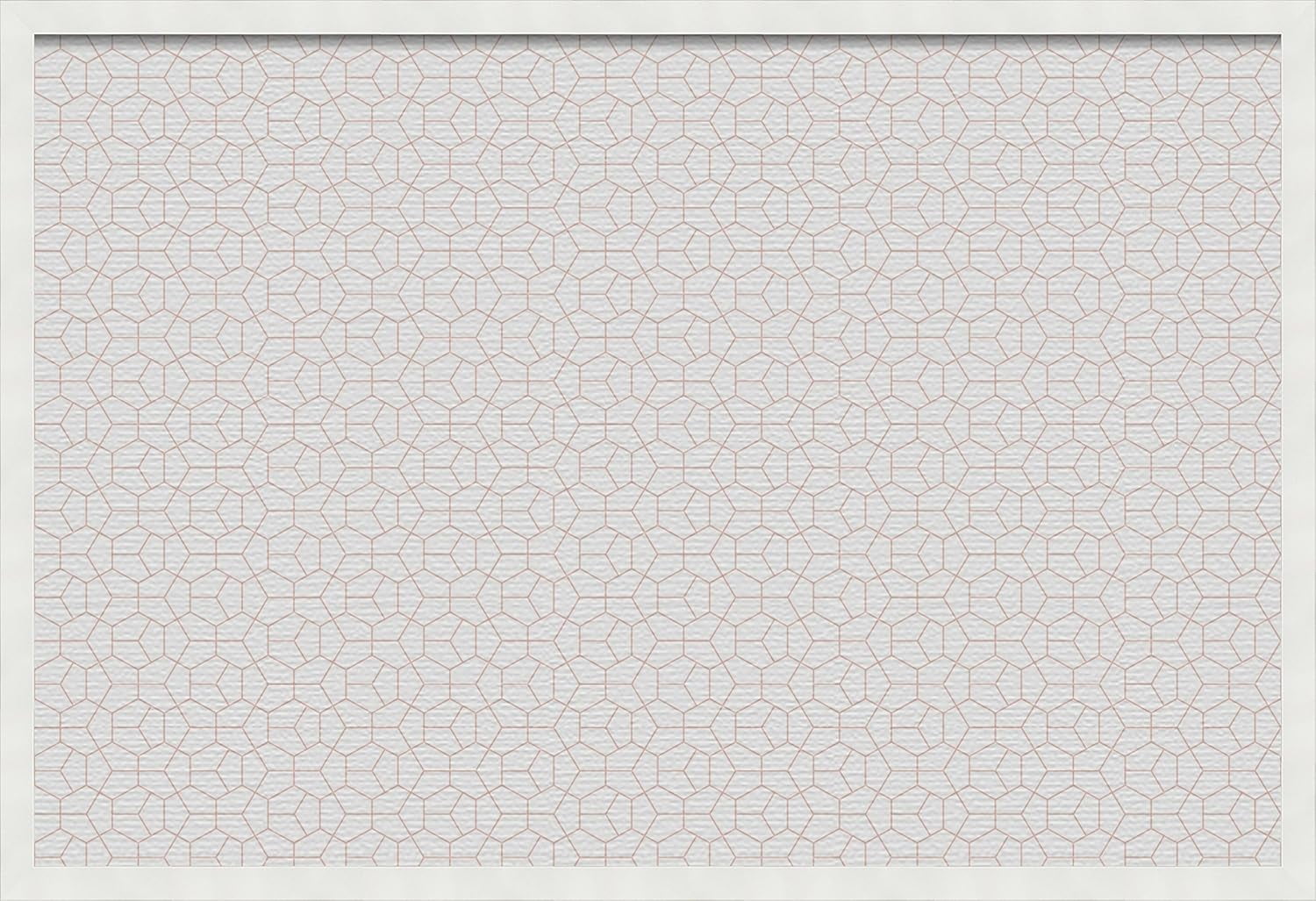 PinPix 36x24 inch Cork Bulletin Board. This Decorative Framed Pin Board ...