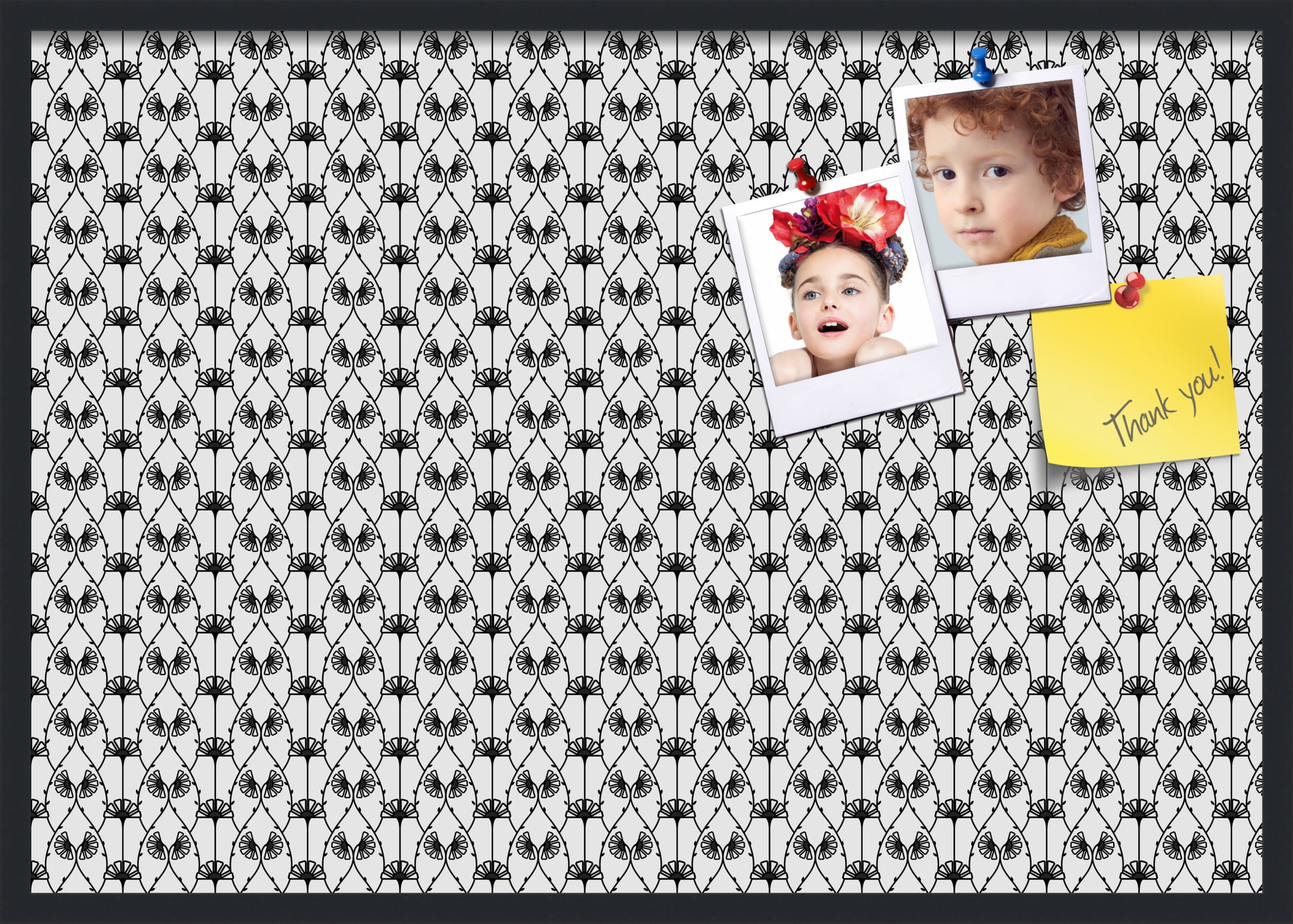 PinPix 40x28 Custom Cork Bulletin Board Floral design Deconstructed ...
