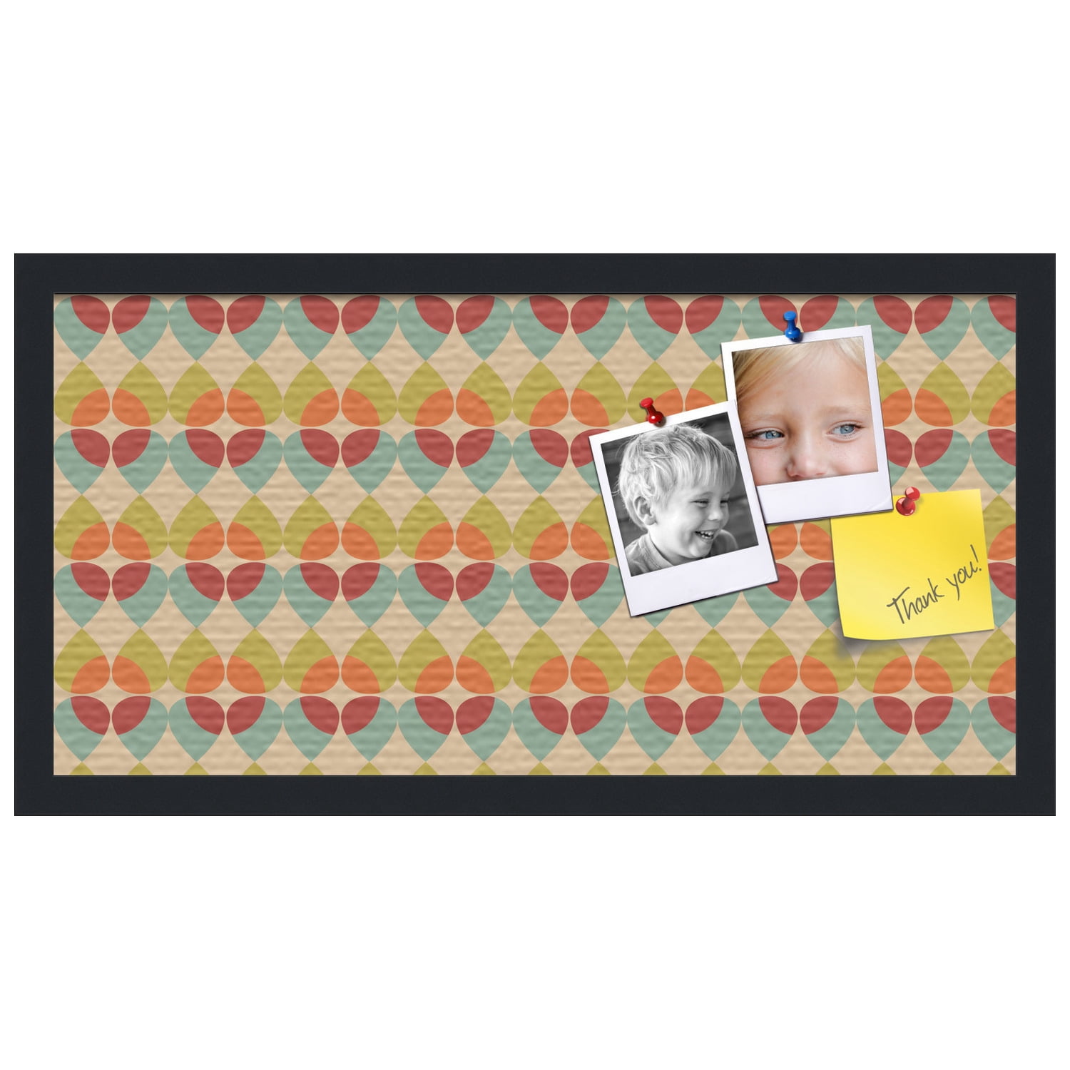 PinPix ArtToFrames 10x22 Custom Cork Bulletin Board Kaliedescope Poster ...