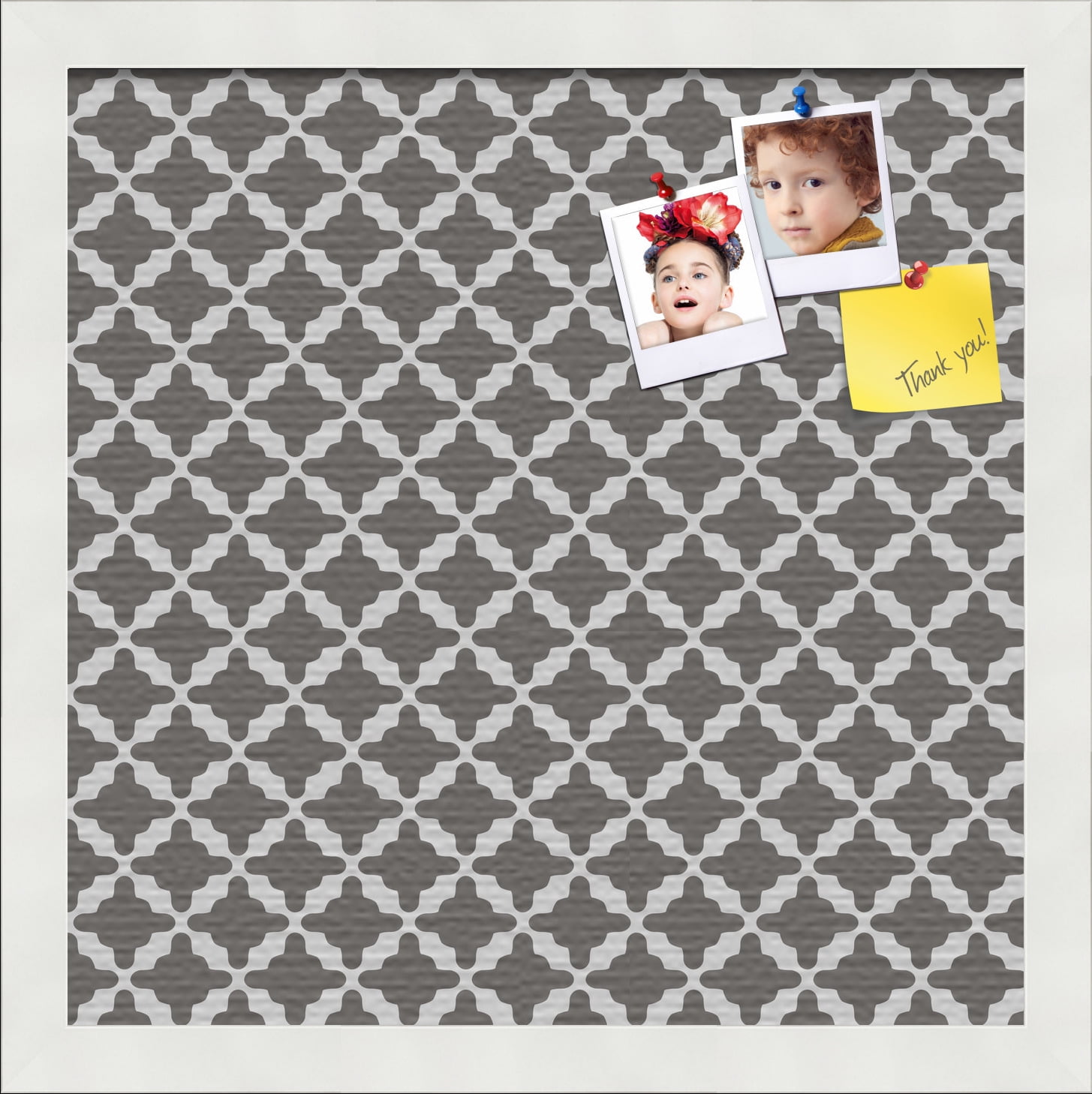 PinPix ArtToFrames 12x12 Custom Cork Bulletin Board Poster Board Has a ...