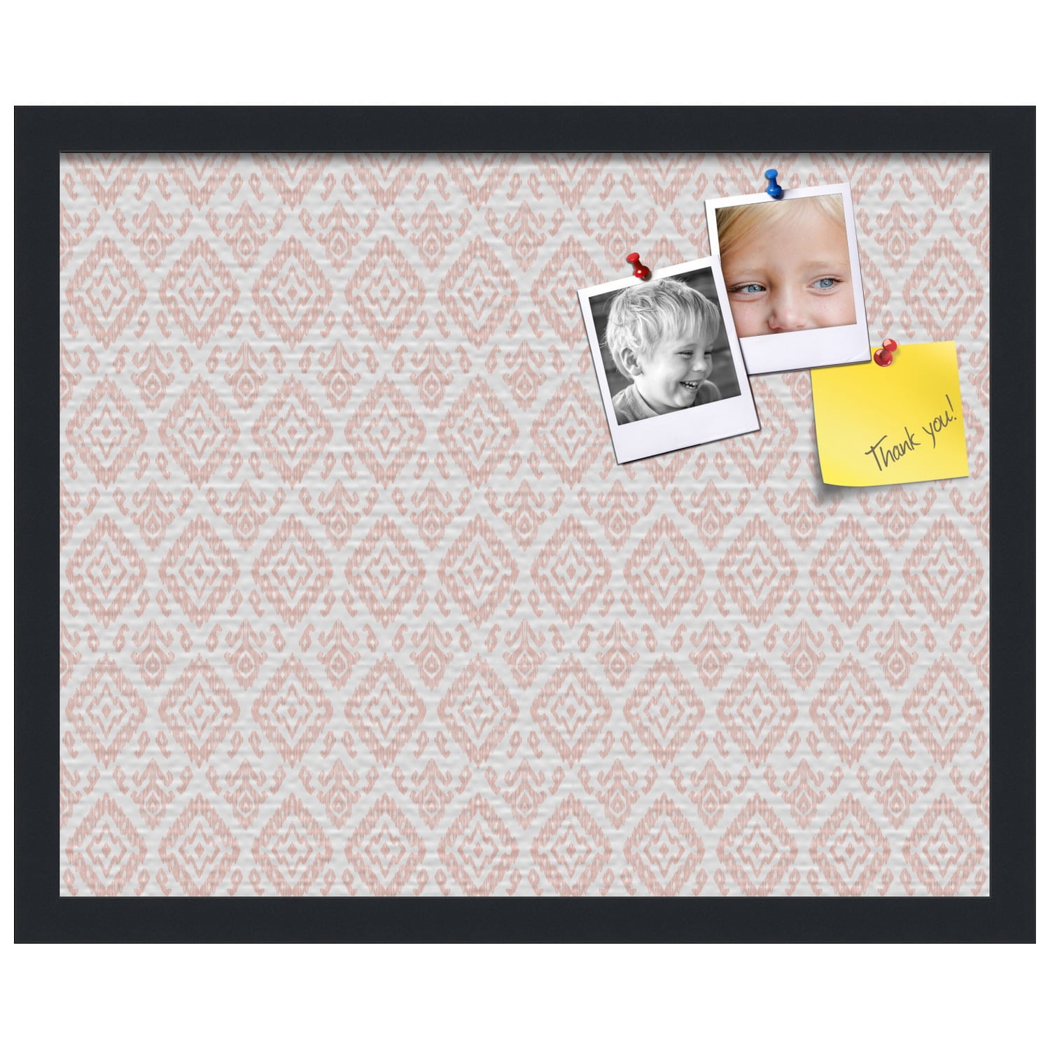 PinPix ArtToFrames 14x18 Custom Cork Bulletin Board Ikat Vintage ...