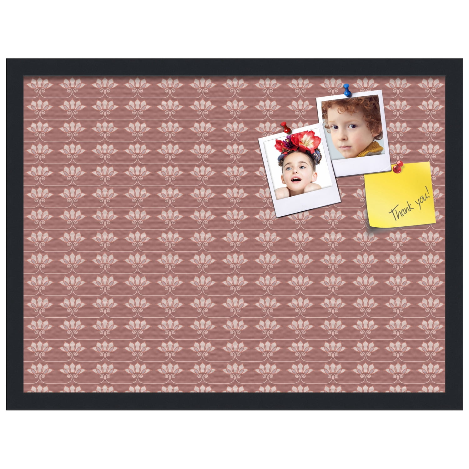 PinPix ArtToFrames 16x22 Custom Cork Bulletin Board Pink Sea Shells ...