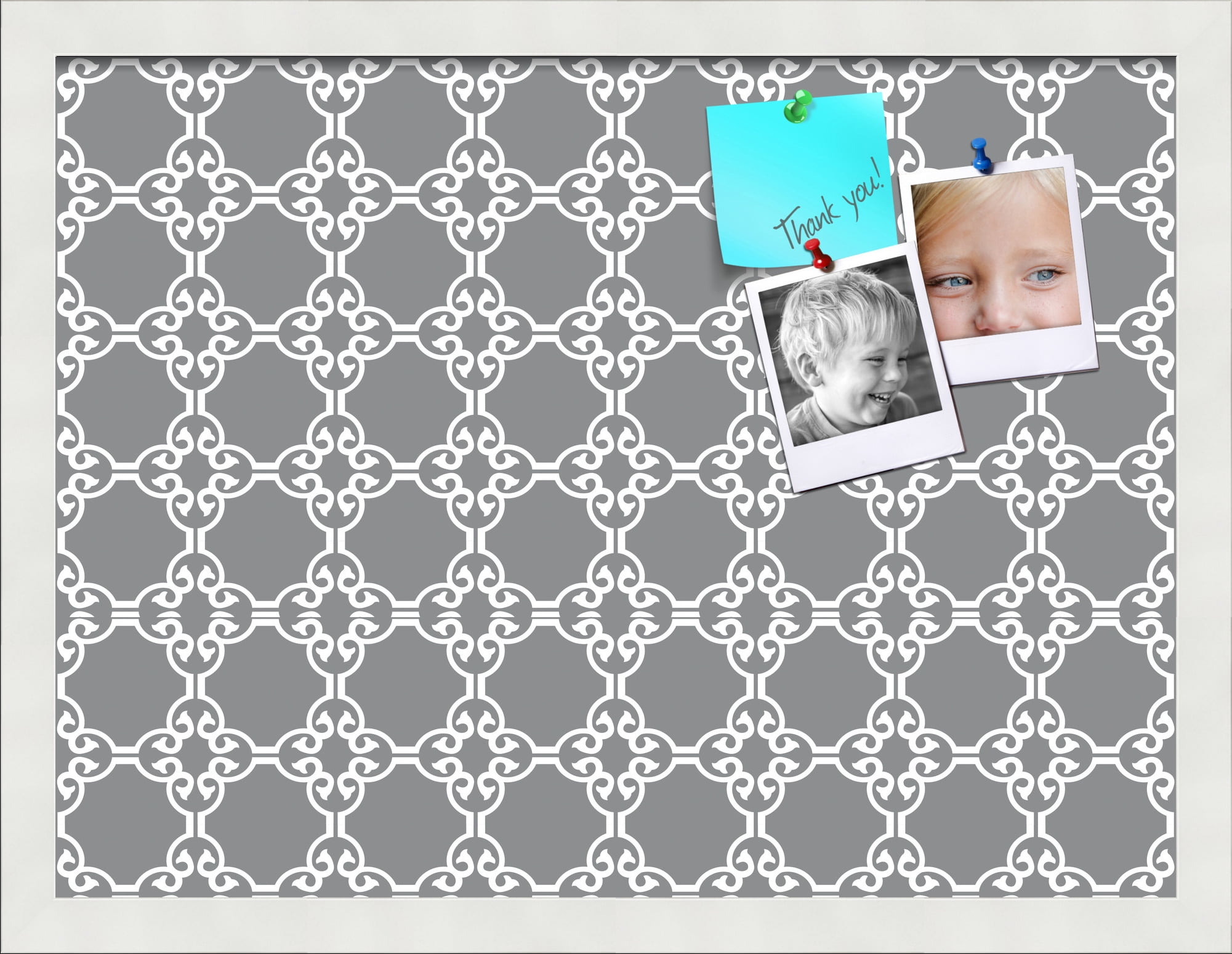 PinPix ArtToFrames 18x13 Custom Cork Bulletin Board Poster Board Has a ...