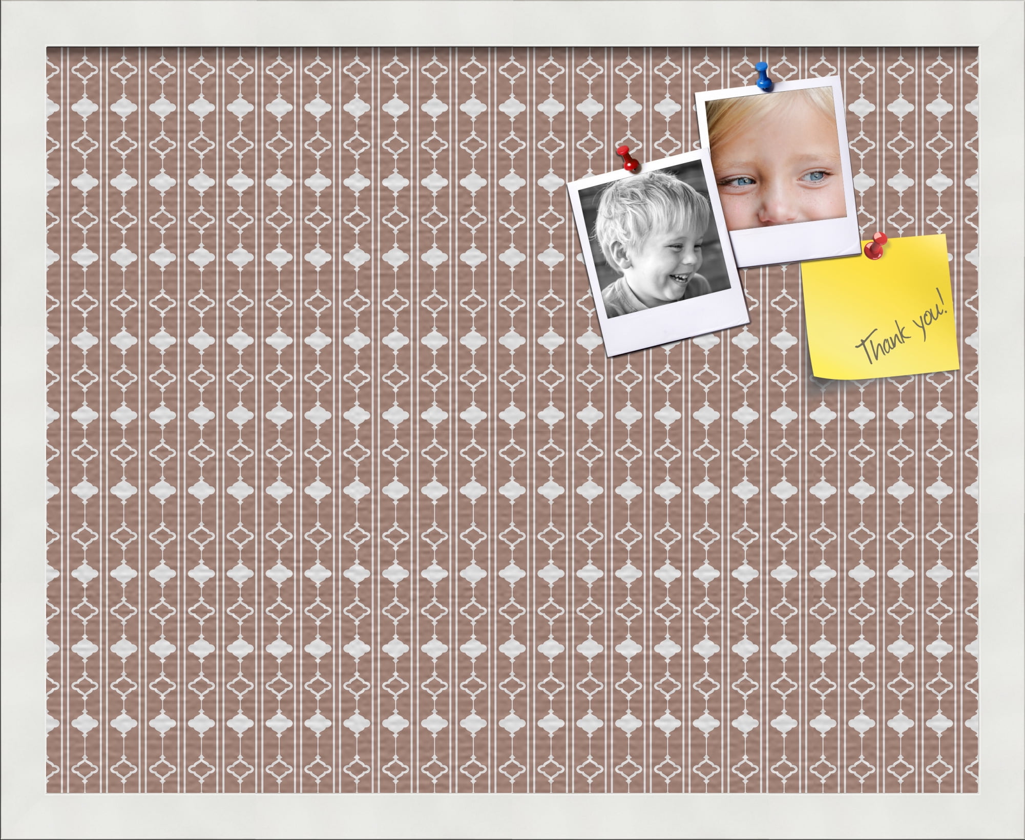 PinPix ArtToFrames 18x14 Custom Cork Bulletin Board Poster Board Has a ...