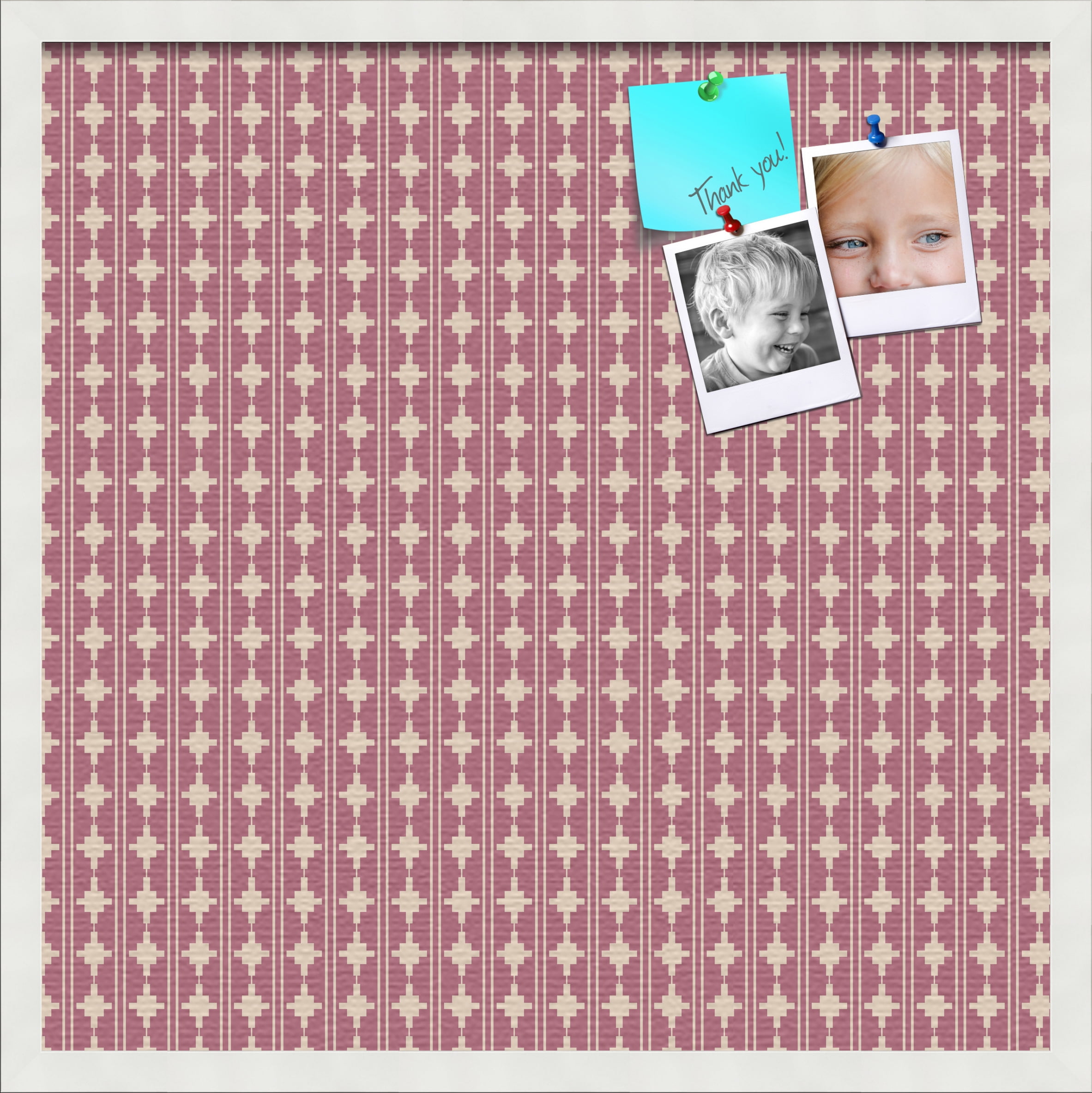 PinPix ArtToFrames 22x22 Custom Cork Bulletin Board Poster Board Has a ...