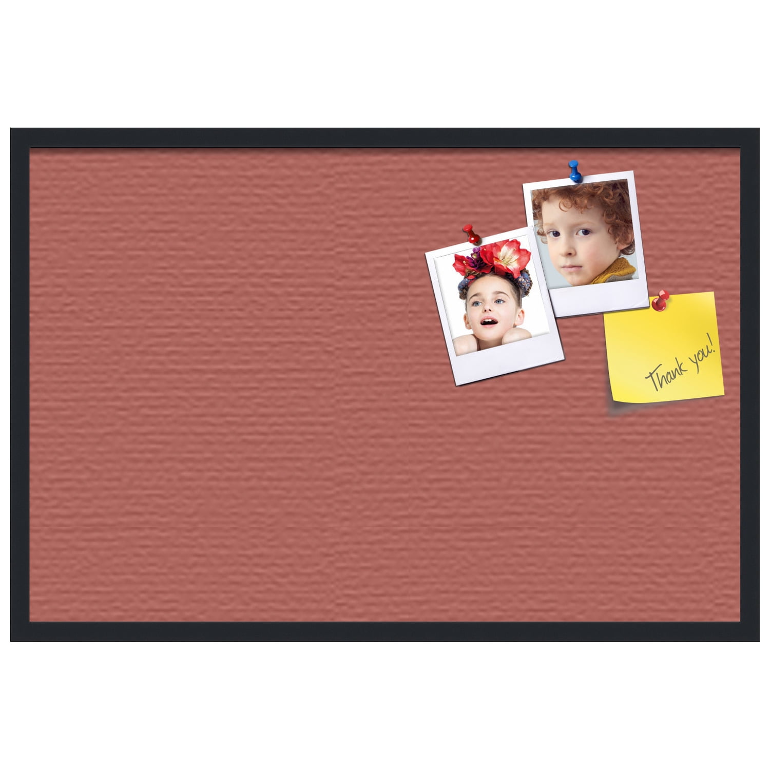 PinPix ArtToFrames 22x34 Custom Cork Bulletin Board Crimson Pastel ...