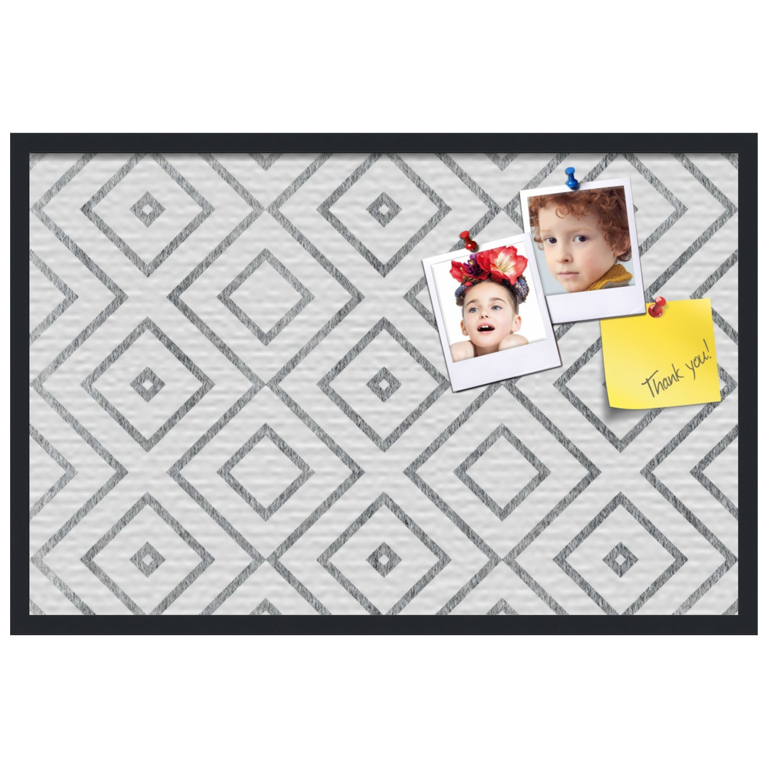 PinPix ArtToFrames 22x34 Custom Cork Bulletin Board Modern Deco ...