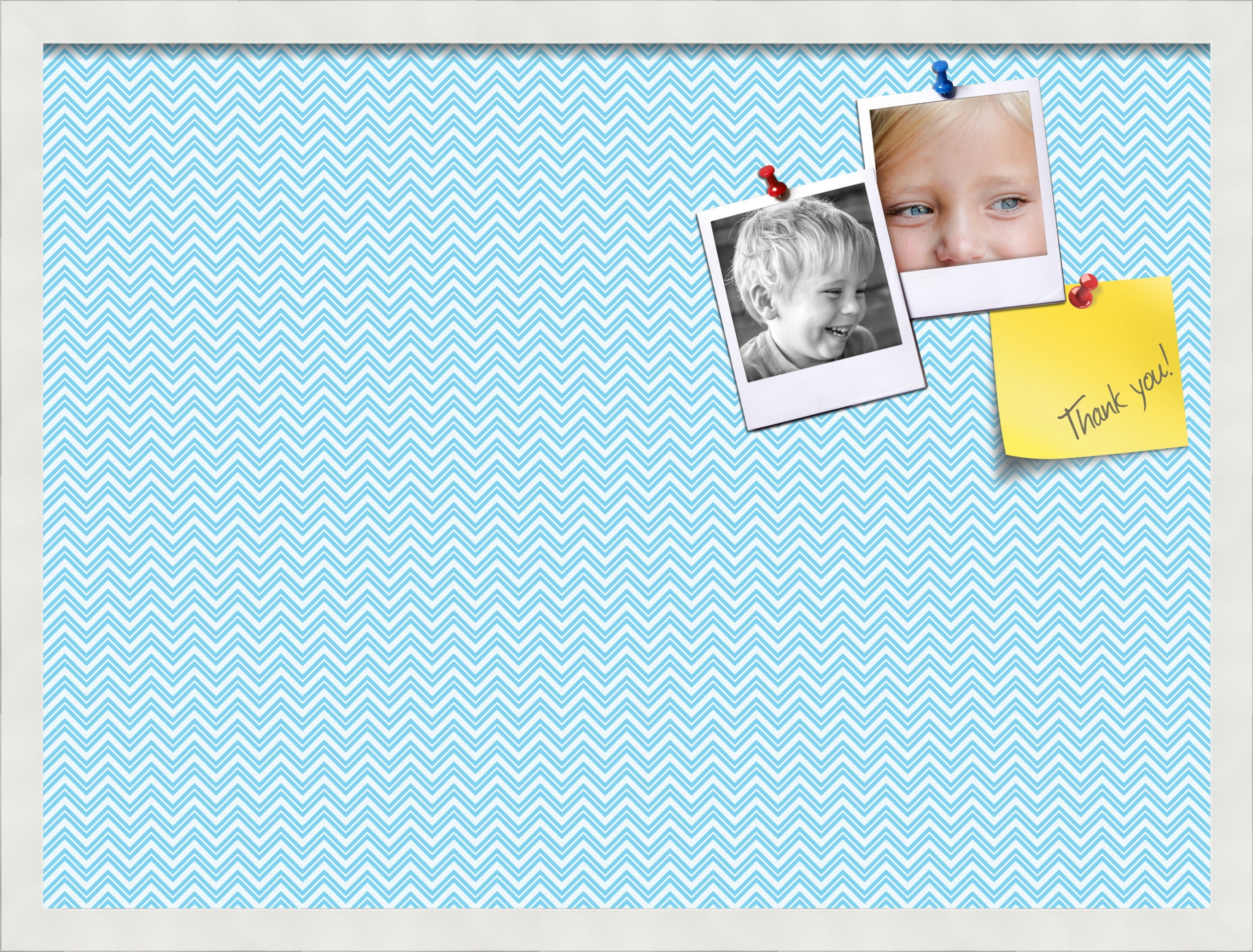 PinPix ArtToFrames 25x18 Custom Cork Bulletin Board Poster Board Has a ...