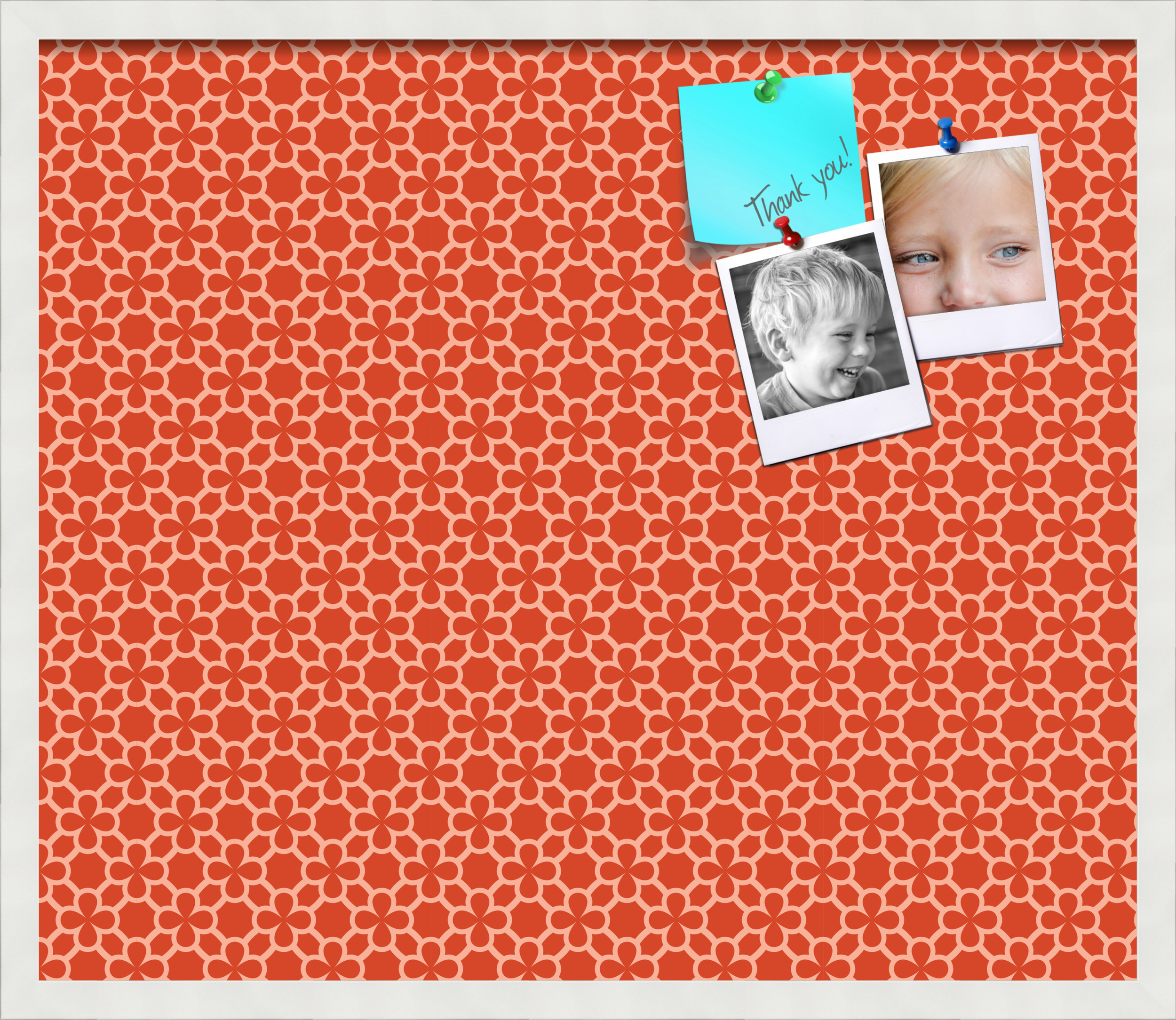 PinPix ArtToFrames 26x22 Custom Cork Bulletin Board Poster Board Has a ...