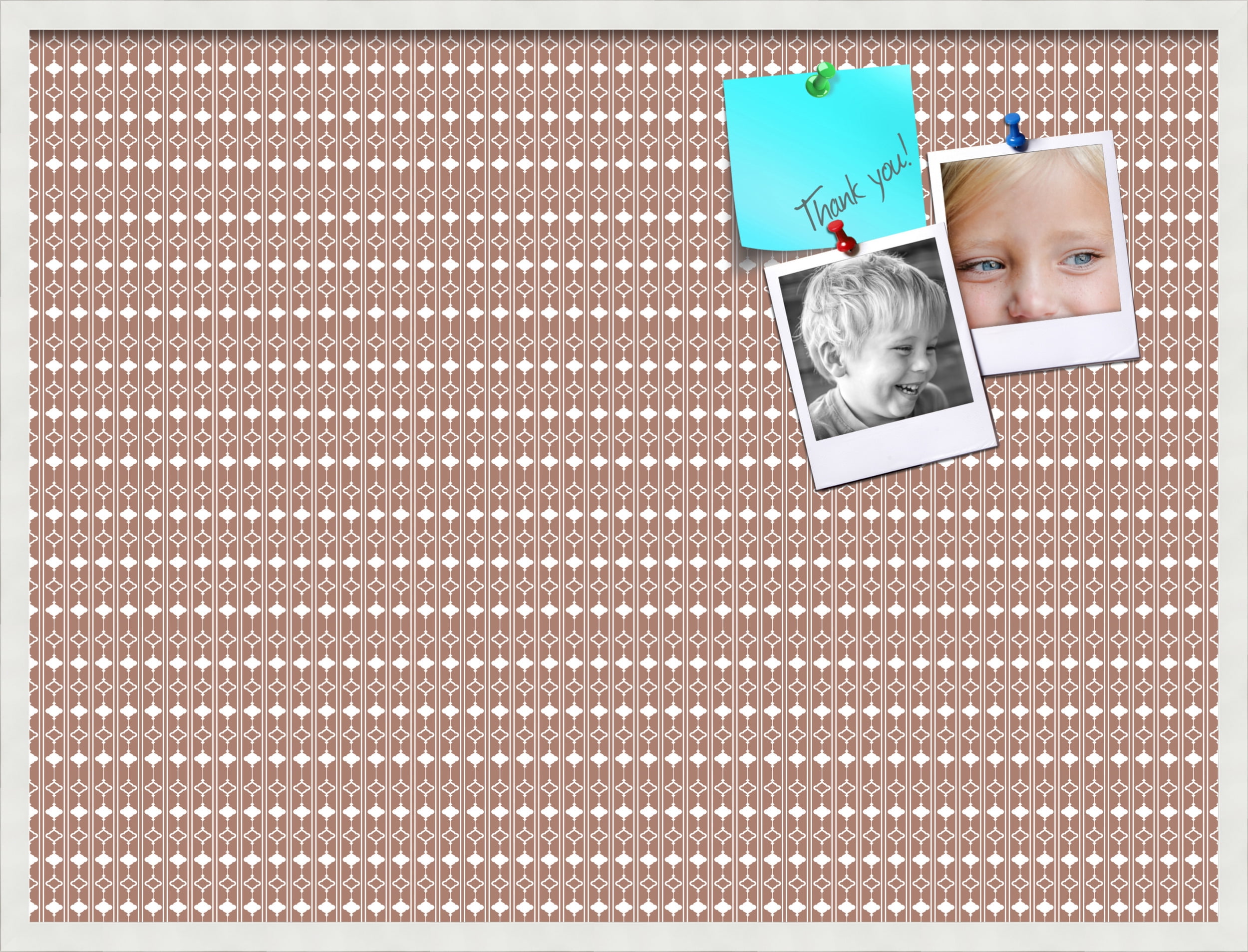 PinPix ArtToFrames 38x28 Custom Cork Bulletin Board Poster Board Has a ...