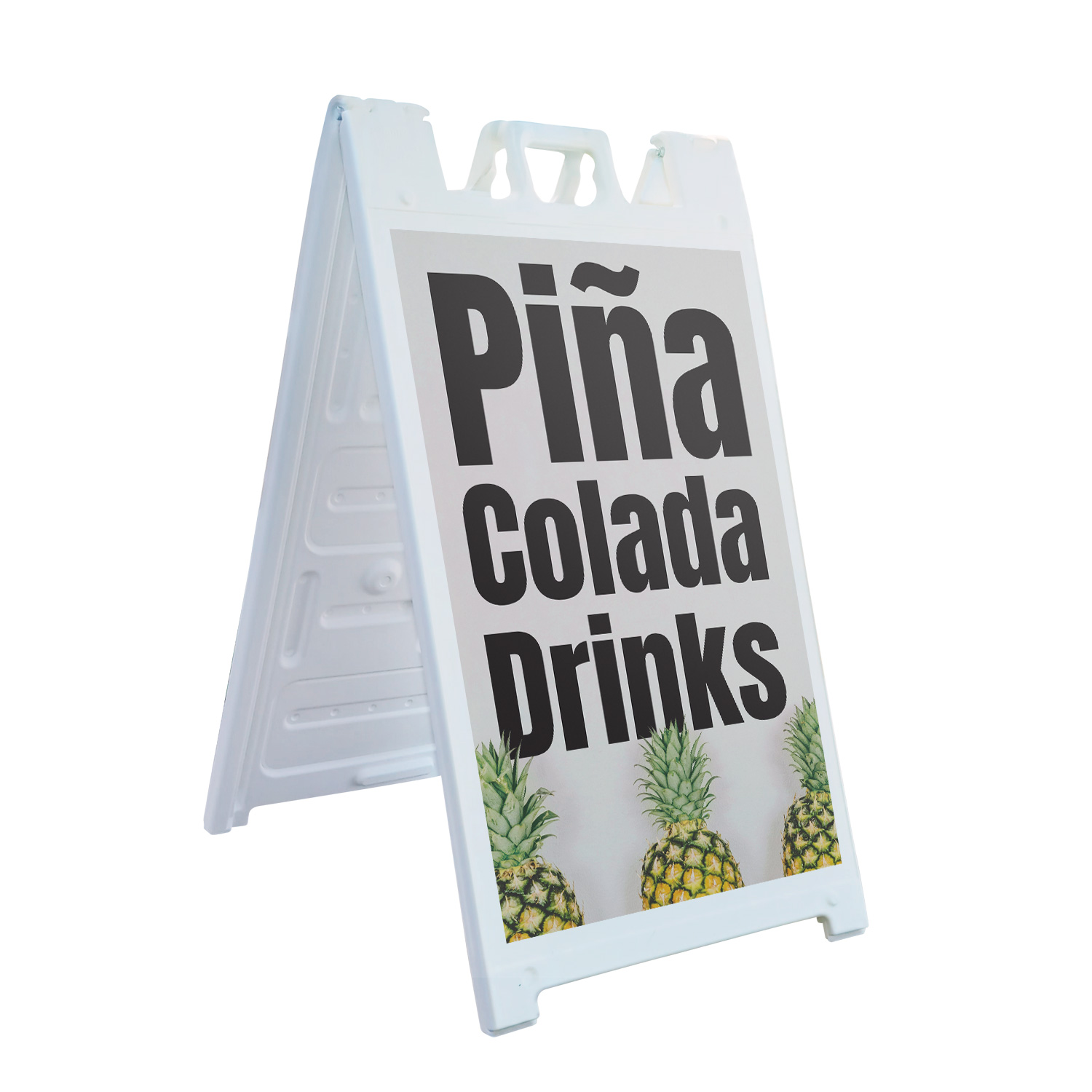 Pina Colada Drinks 24" x 36" Double Sided A-Frame Sidewalk Sign ...