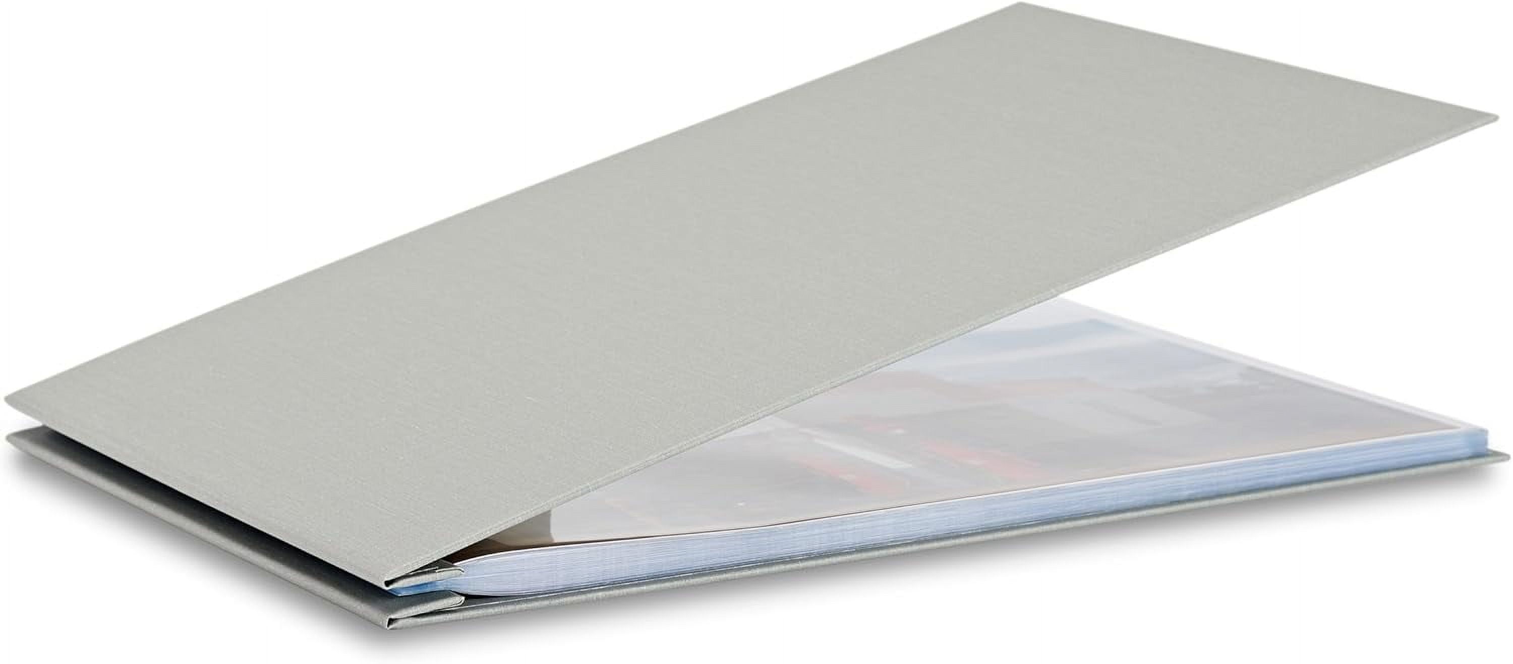 Pina Zangaro Bex Screwpost Binder, Gray, 11x17 Landscape, Includes 20 ...