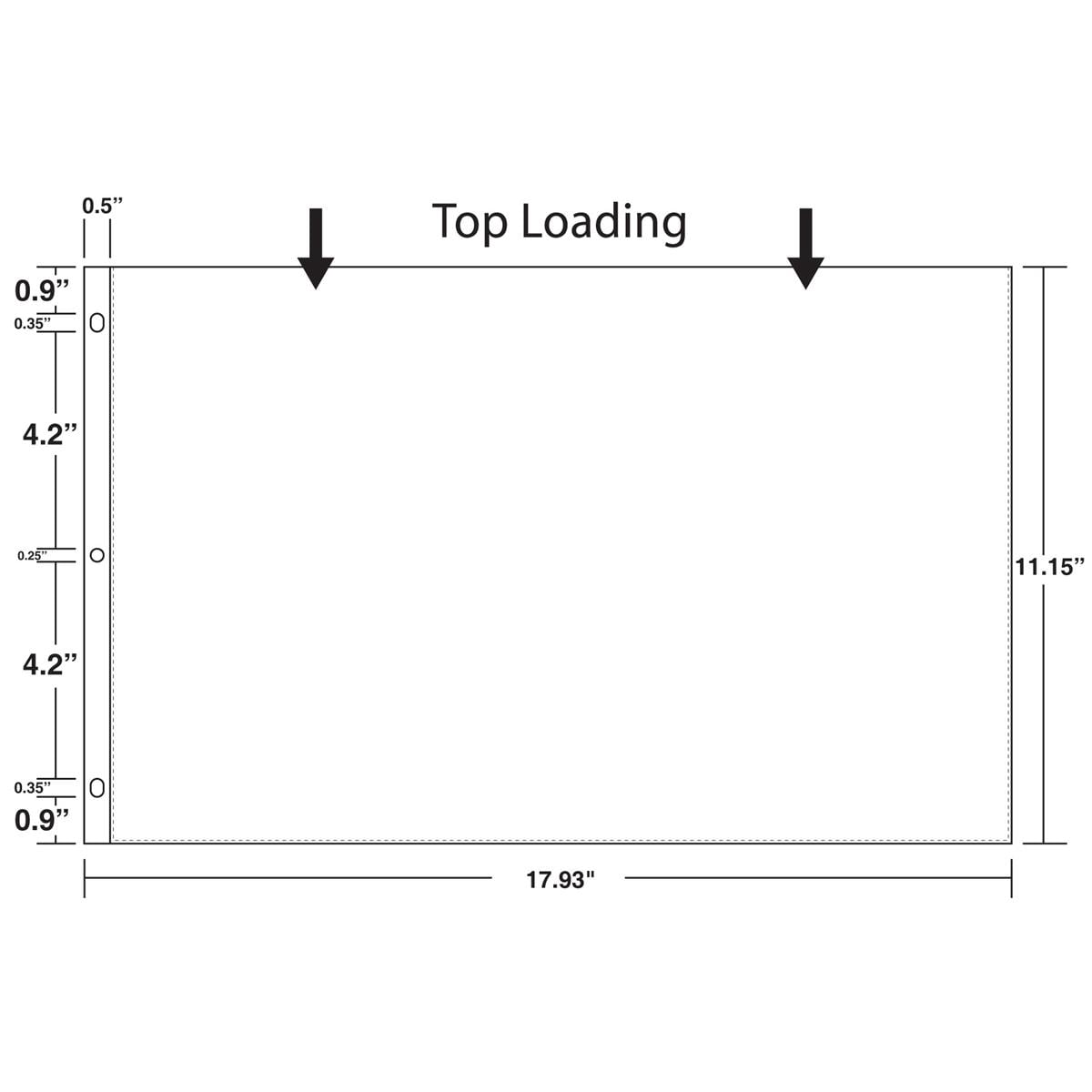 Pina Zangaro Pro-Archive Sheet Protectors - Pkg of 10, 11'' x 17 ...