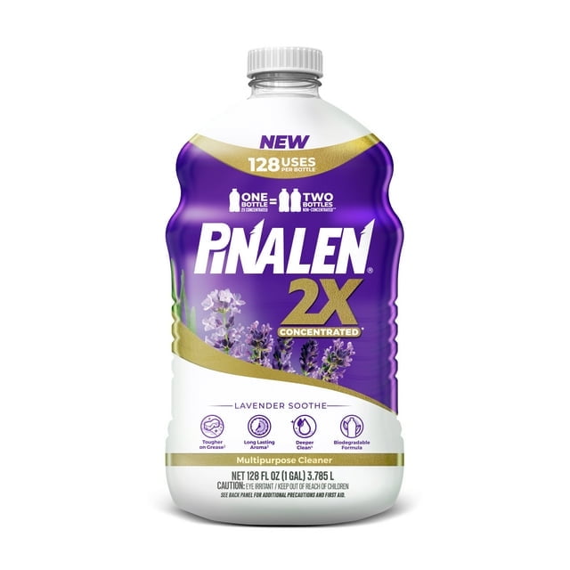Pinalen 2X Concentrated Multipurpose Cleaner - Lavender Soothe Scent ...