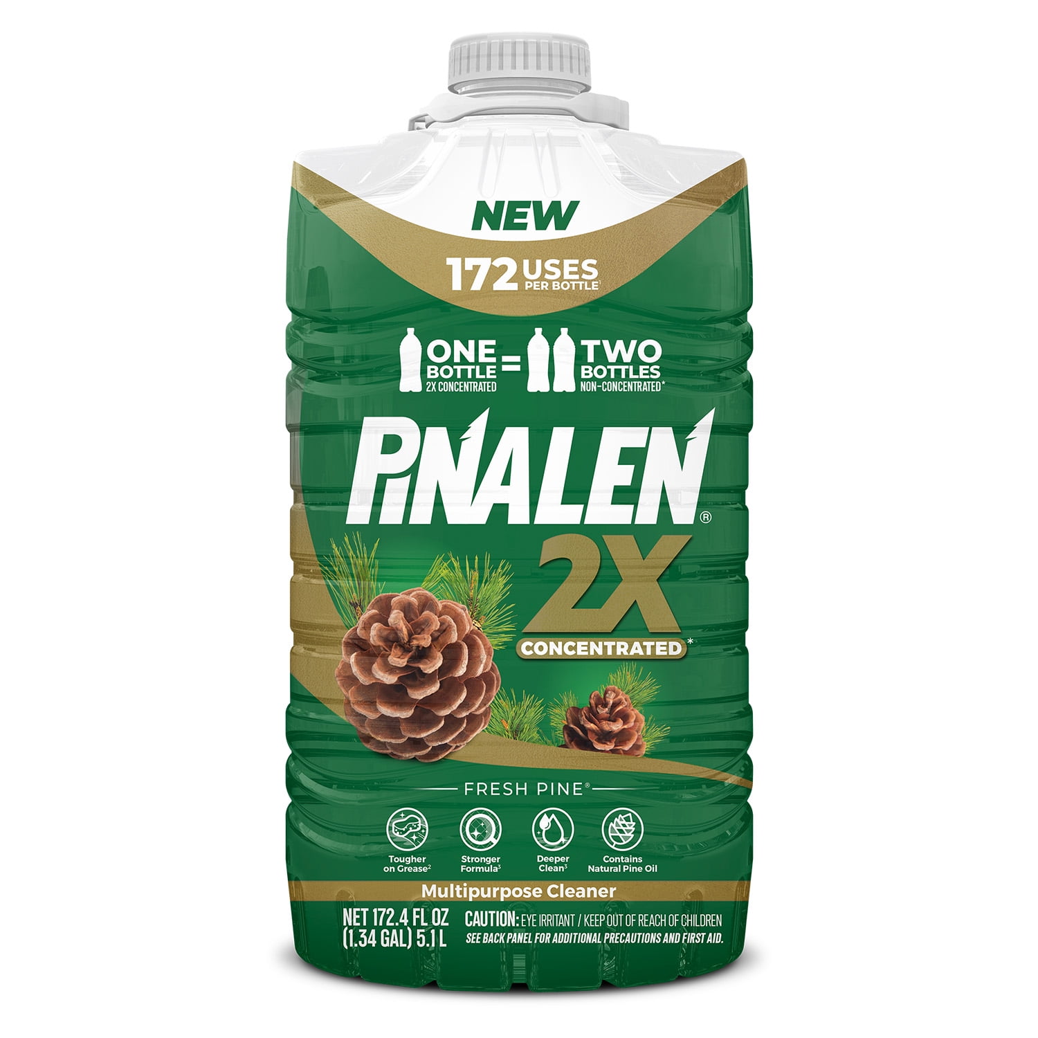 Pinalen 2X Multipurpose Cleaner - Fresh Pine Scent (172 fl oz ...