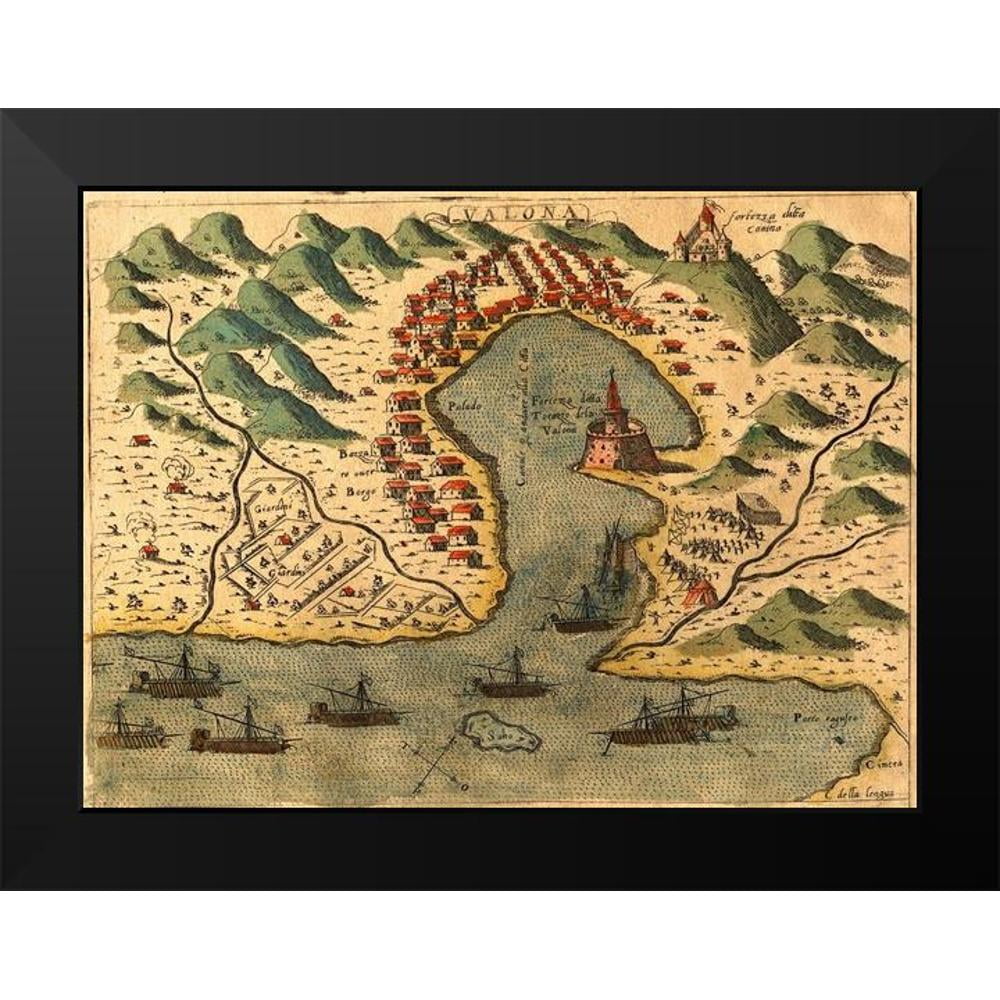 Pinargenti 18x14 Black Modern Framed Museum Art Print Titled - Vlore ...