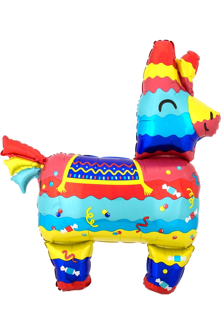 33" Multicolor Pinata Balloon, by Way To Celebrate - Walmart.com