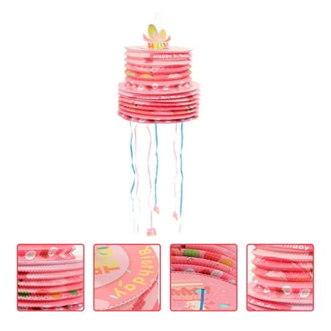 Rainbow Donkey Pinata, Multicolor, 10in x 19in - Walmart.com