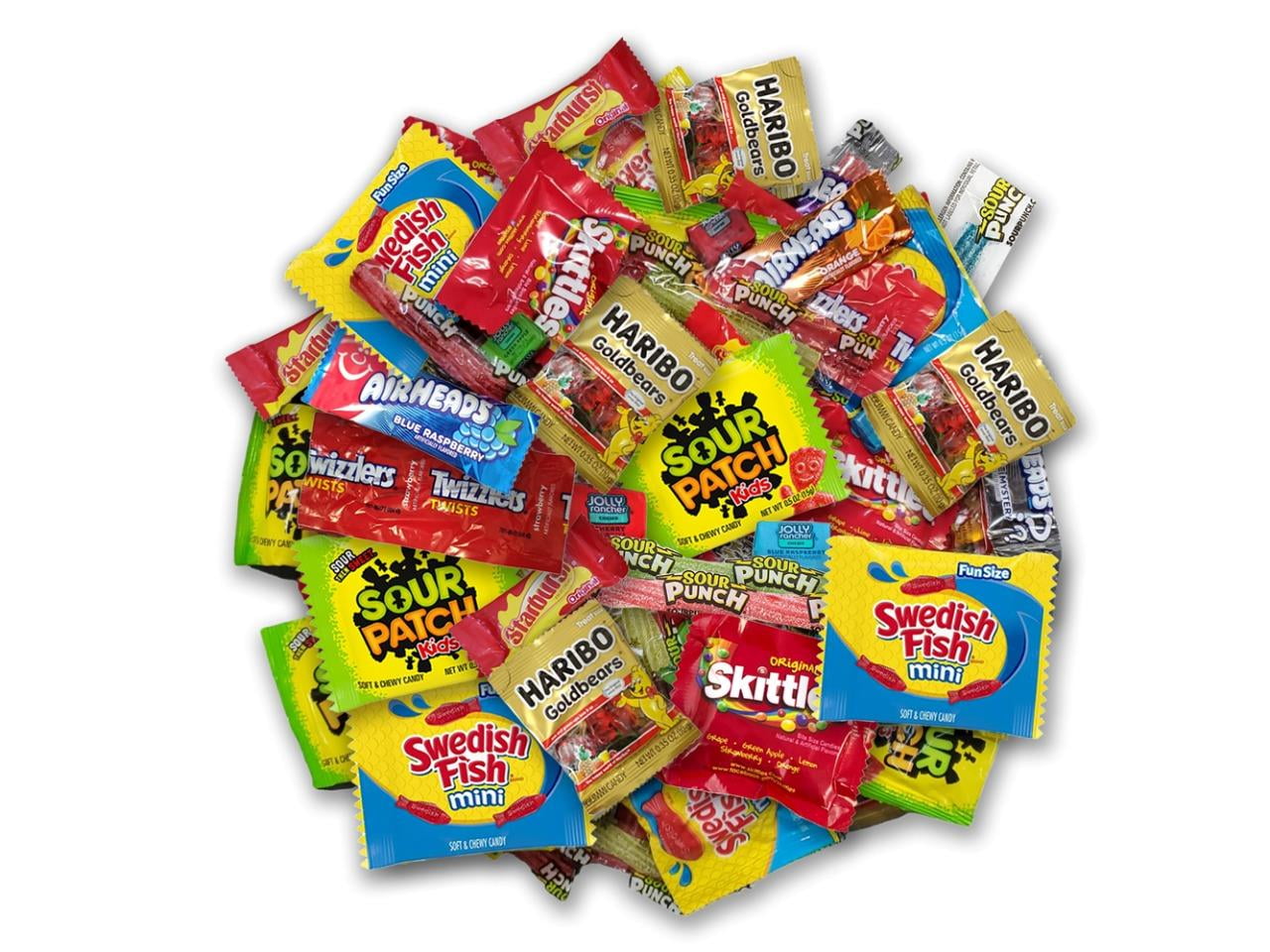 Bulk Gummy Candy Variety Pack: Pinata Twizzlers, Airheads, Sour Patch ...