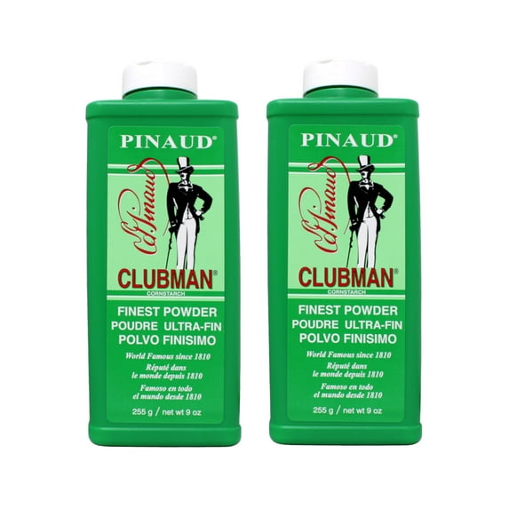 Pinaud Clubman Finest Powder for Men, Cornstarch Zinc Oxide Kaolin ...