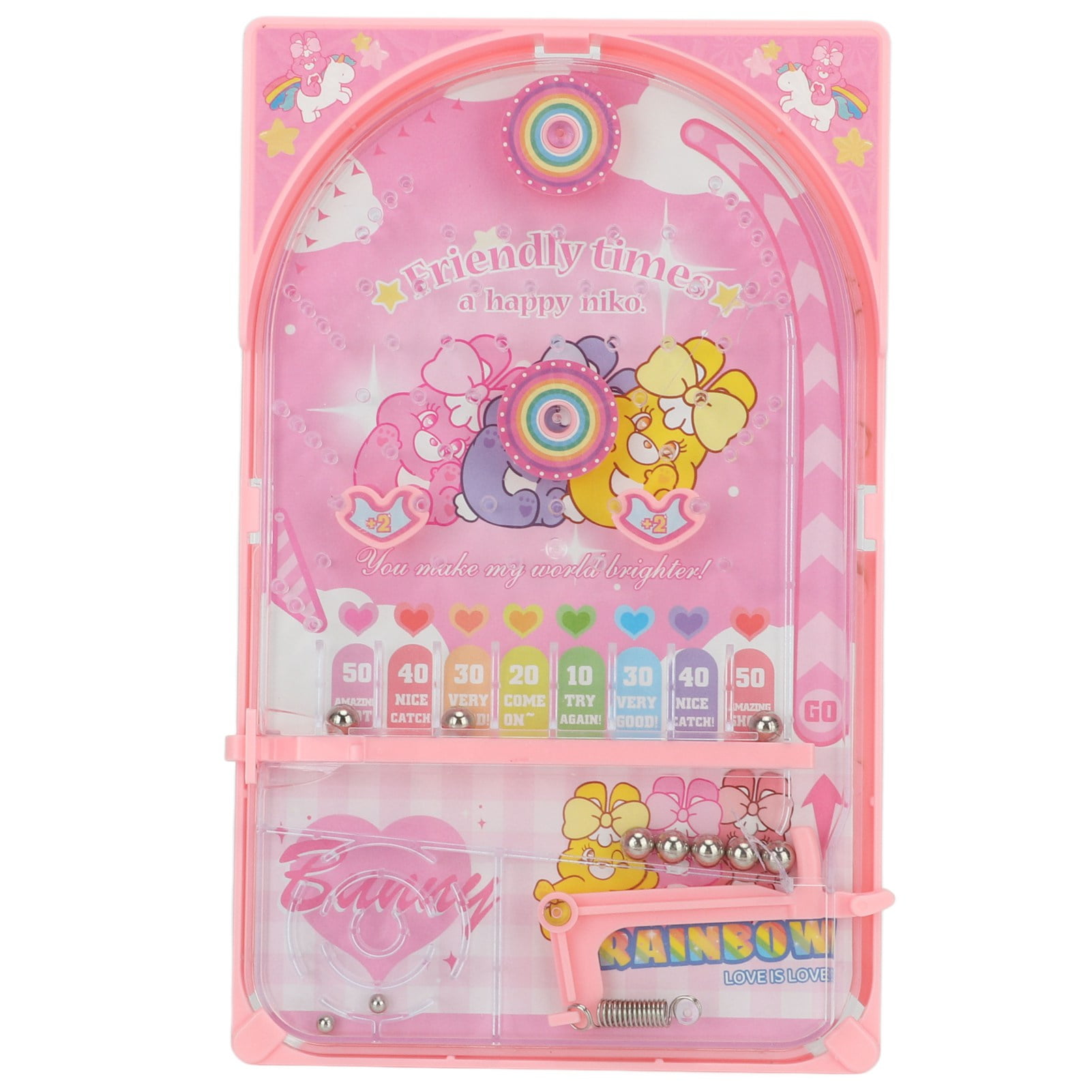 Pinball Game Improve Hand Eye Coordination Children Pinball Race Toy ...