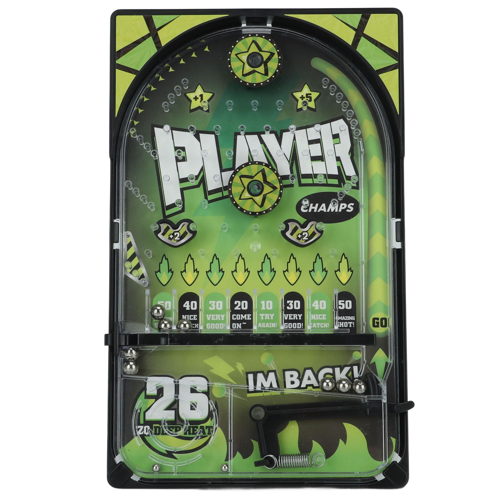 Pinball Game Improve Hand Eye Coordination Children Pinball Race Toy ...