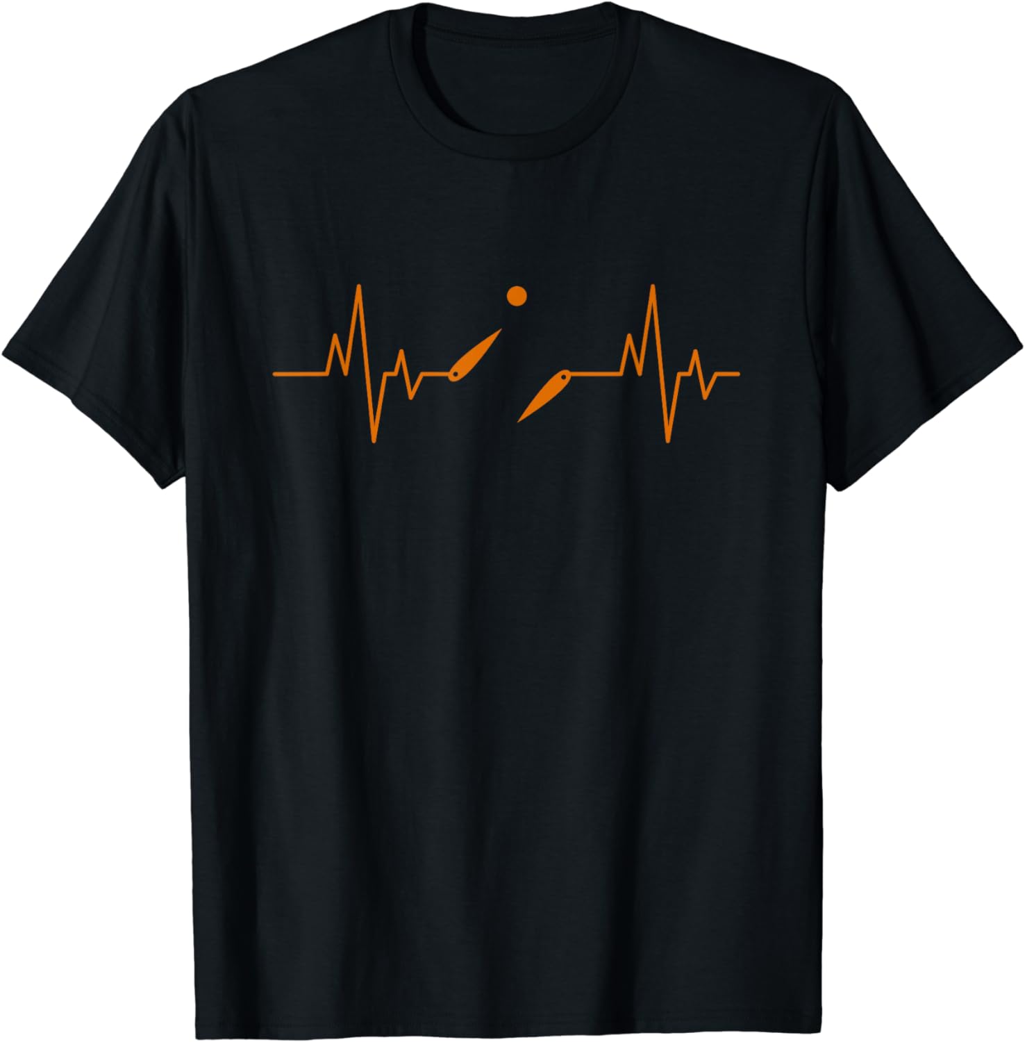 Pinball Heartbeat Funny Flipping Ball Flipper Gift Men Women T-Shirt ...
