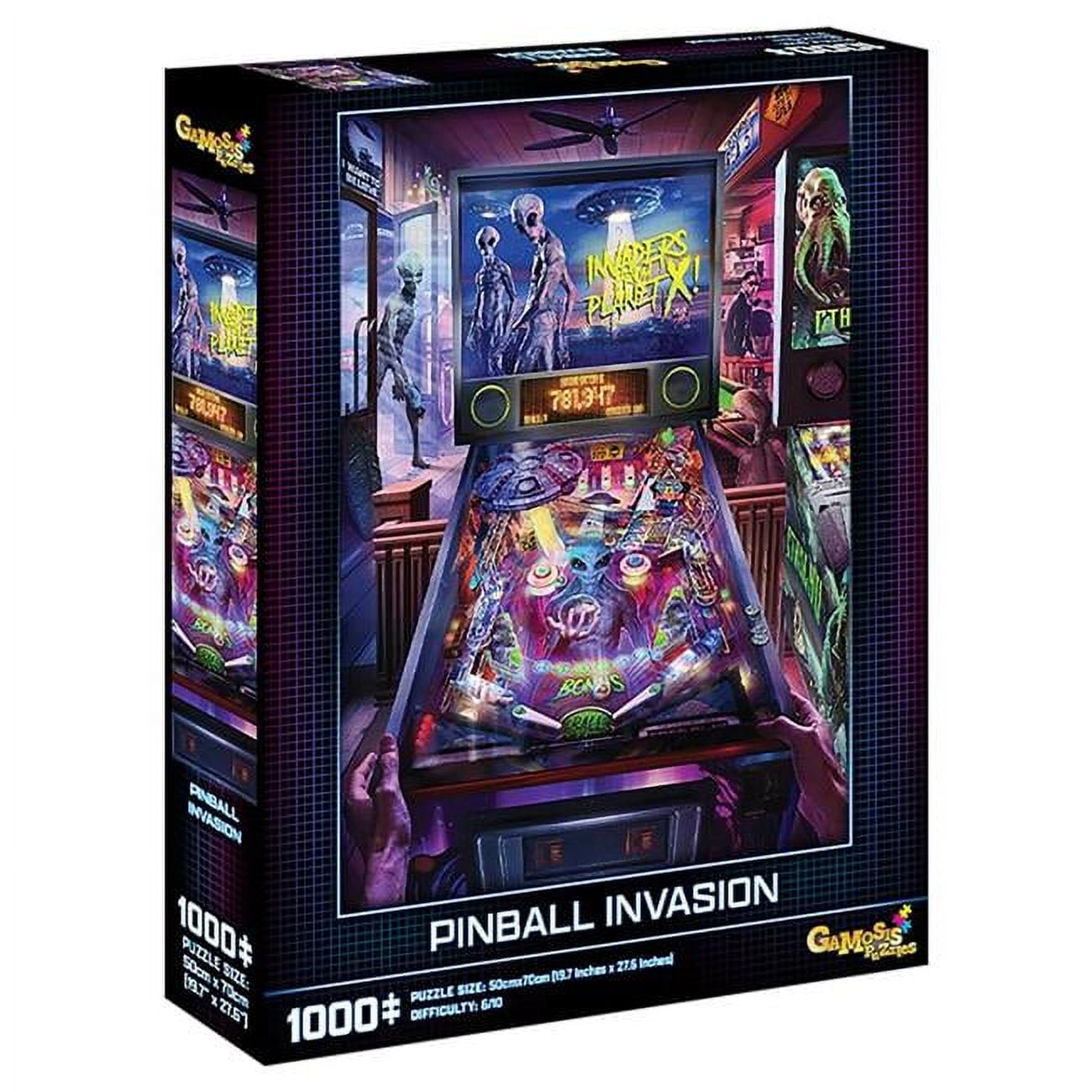 Pinball Invasion Puzzle, 1000 Piece - Walmart.com
