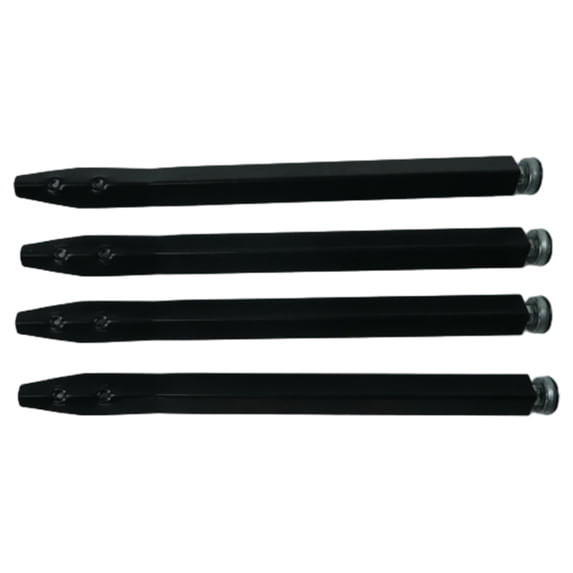 Pinball Machine Leg Set with Foot Pads and Screws, 4 Count, 1 Pack ...