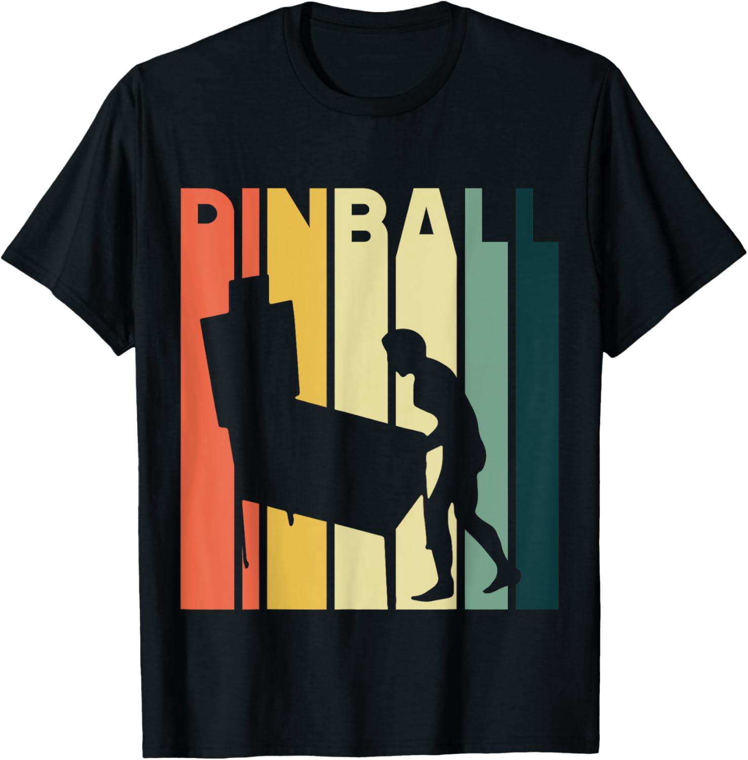 Pinball Retro Gamer Classic Vintage T-Shirt - Walmart.com