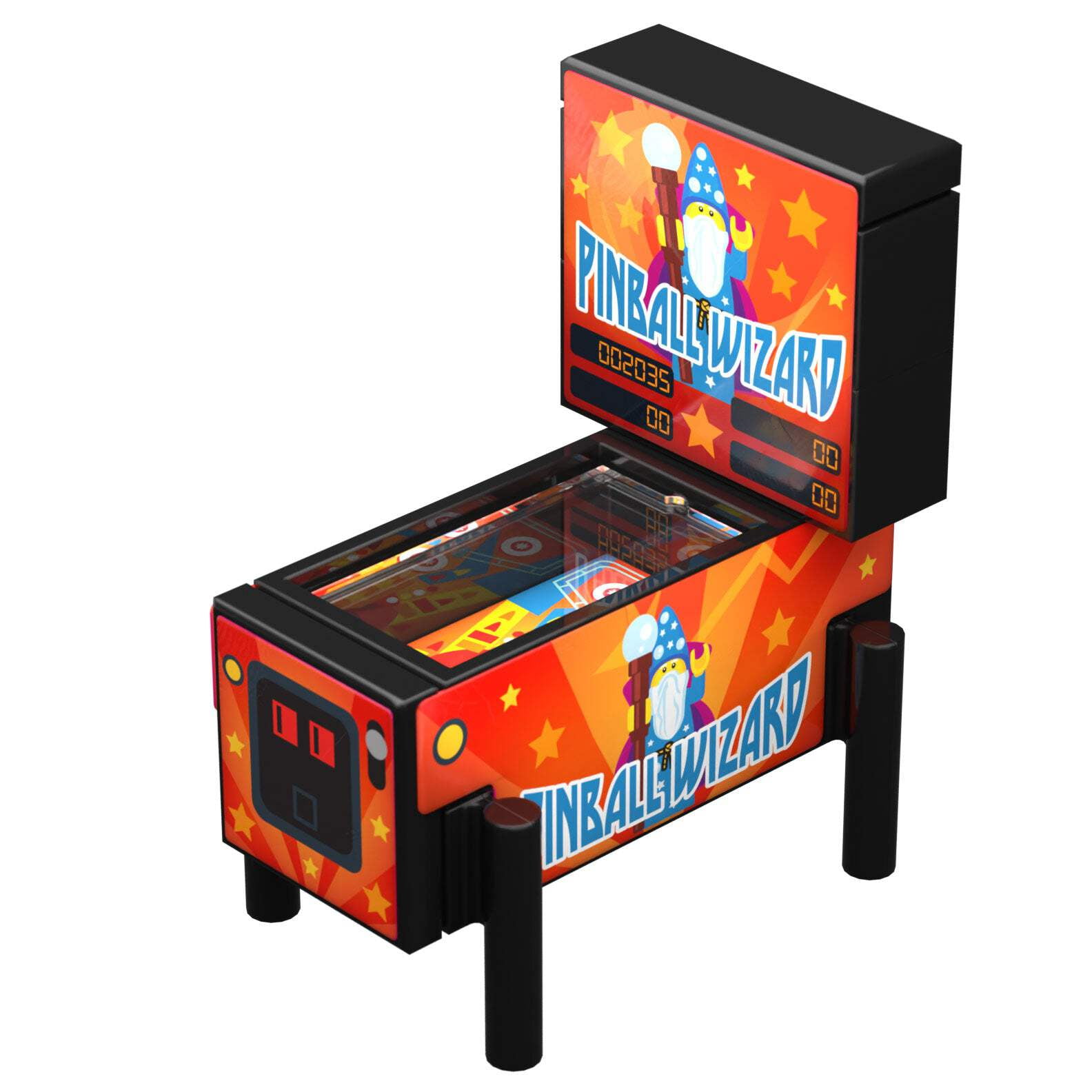 Pinball Wizard - B3 Customs Pinball Arcade Machine Building Set made ...