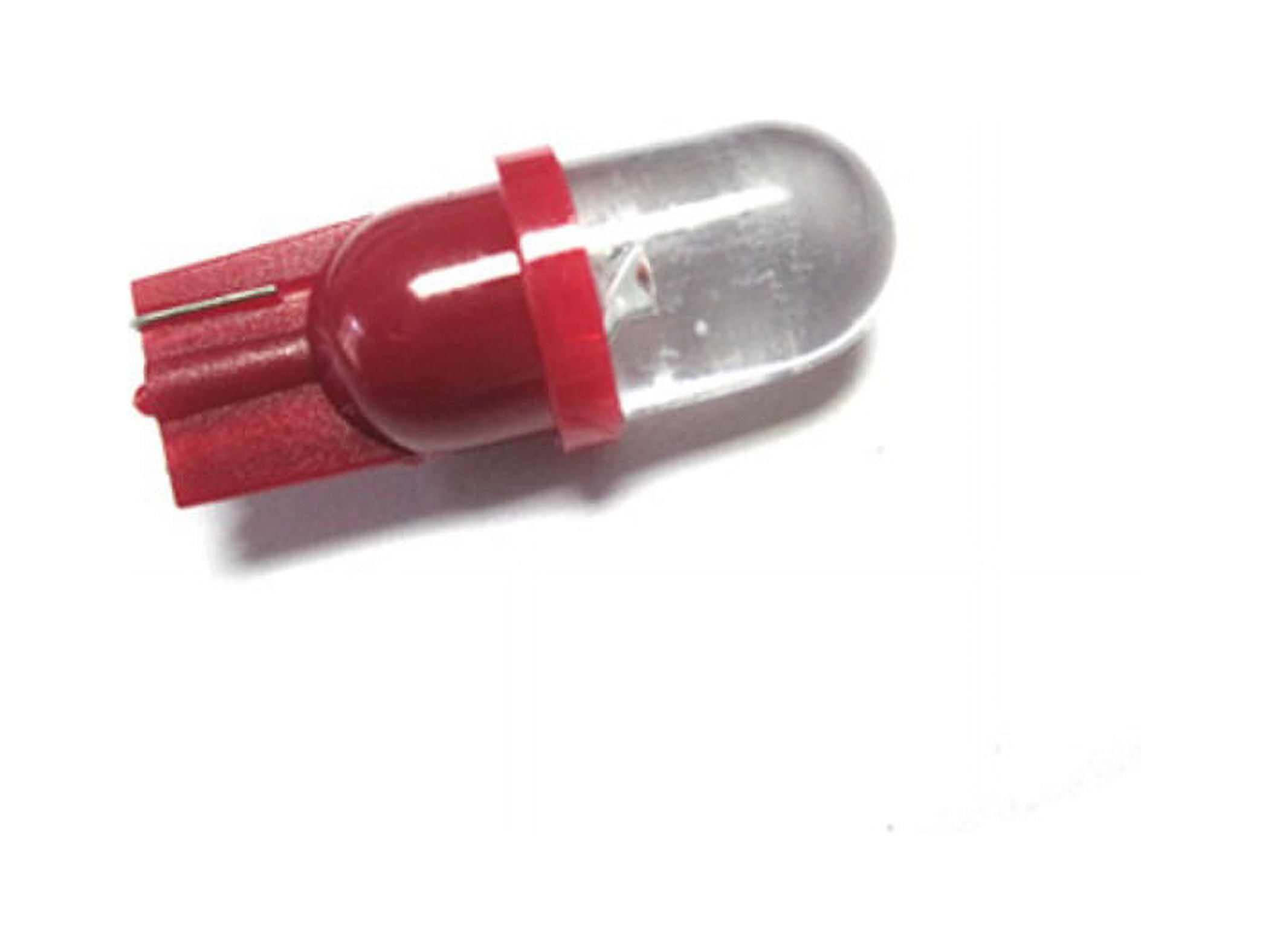 Pinball replacement bulb LED 6.3 volt AC, 555 clear wedge base T10 Cool ...