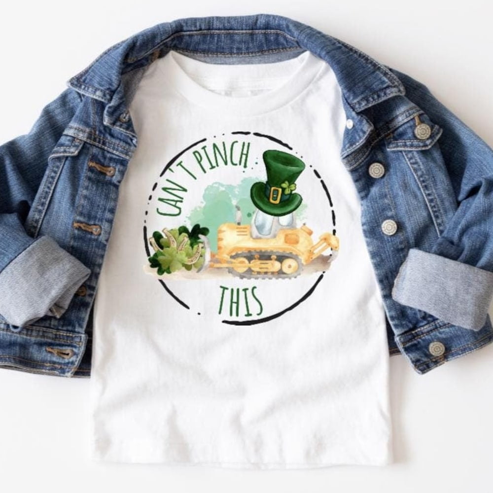 Can'T Pinch This Boy'S St. Patrick'S Day Shirt, Construction And ...