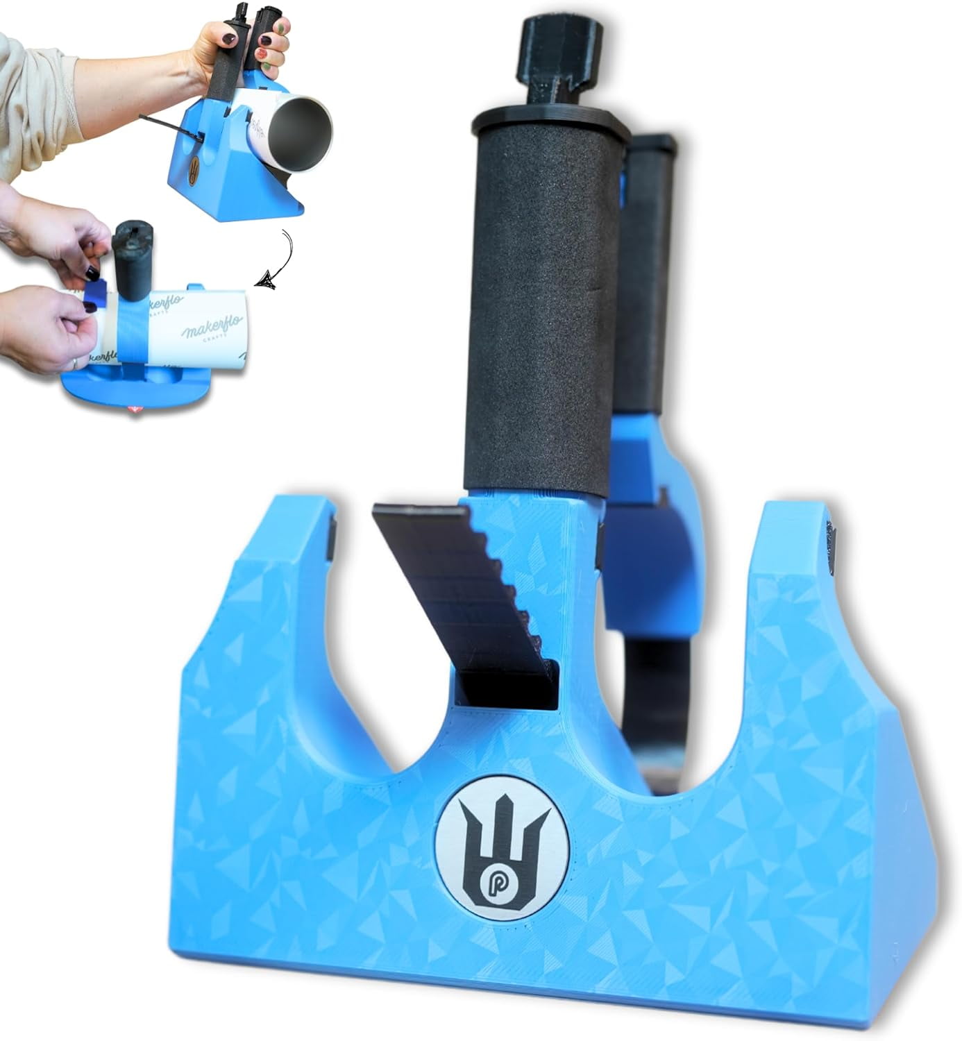 Pinch Perfect Trident Tumbler Clamp - Standard Size Adjustable Tumbler ...