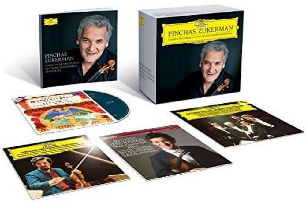 Pinchas Zukerman - Zukerman: Complete Recordings on Deutsche Grammoph ...