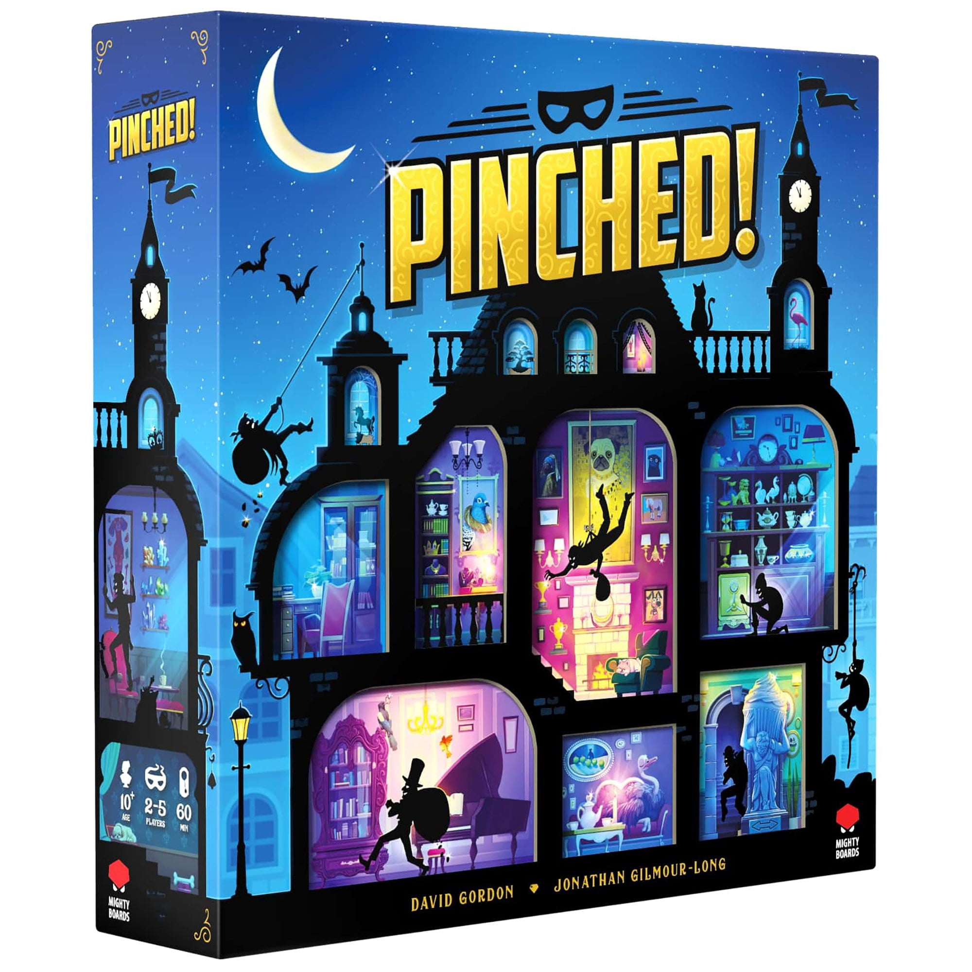 Mighty Boards: Pinched! - Heist Board Game, Mastermind A Manor Burglary ...