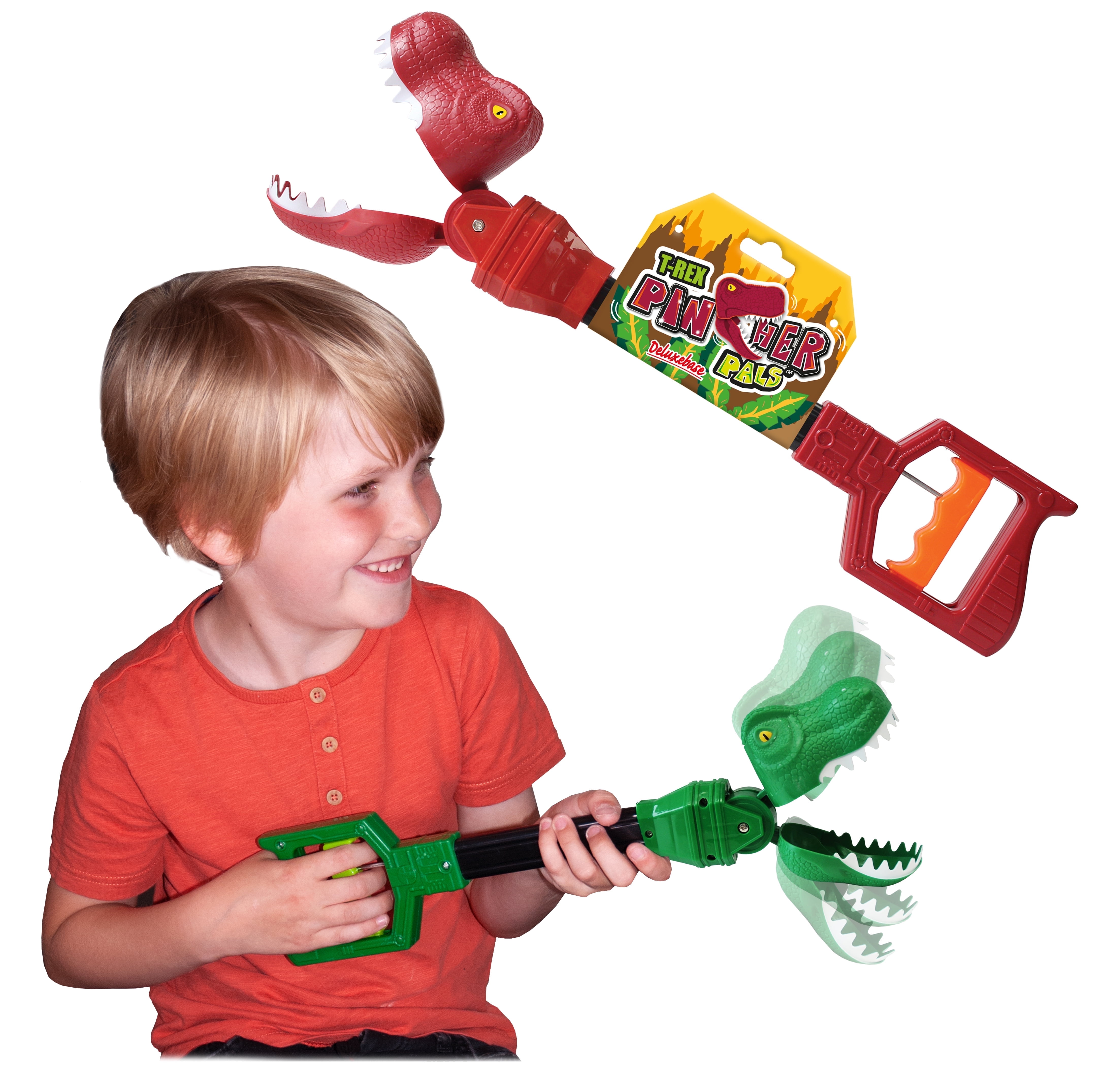 Deluxebase Pincher Pals T Rex - Jumbo-Sized Dinosaur Grabber Toy for ...