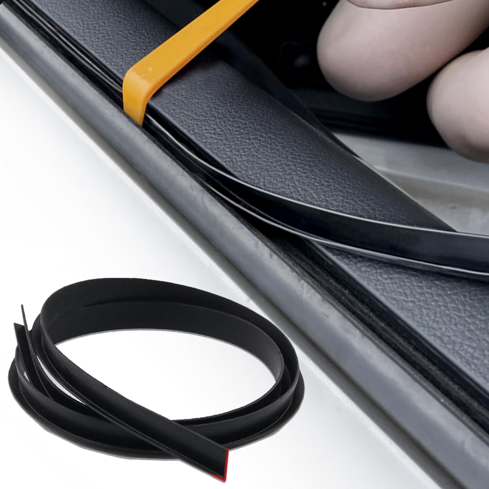 Pincuttee 4M/13.1FT Car Window SSF20 Seal Strip,Car Window Weather ...