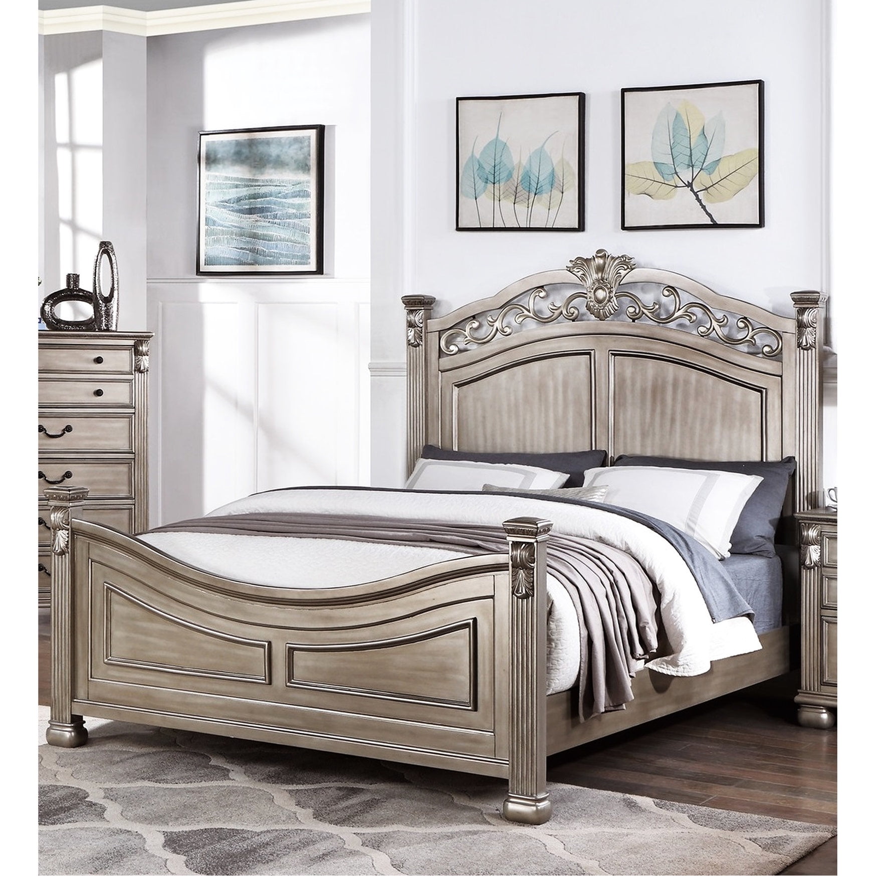 Pine Bed - American Traditional Design - Bedroom Setup - Improve ...
