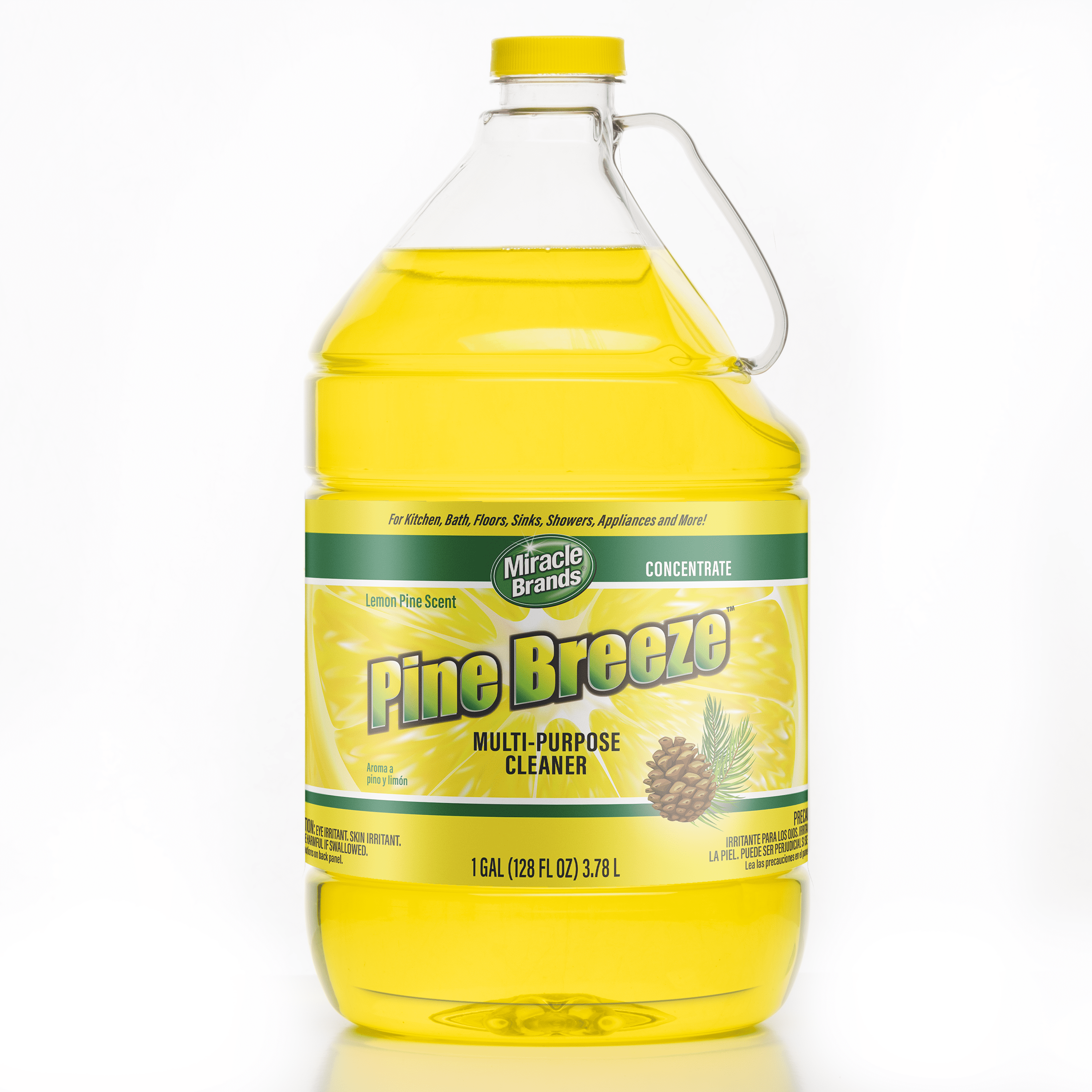 Pine Breeze Multi Surface Cleaner 1 Gallon Lemon Pine Scent - Walmart.com