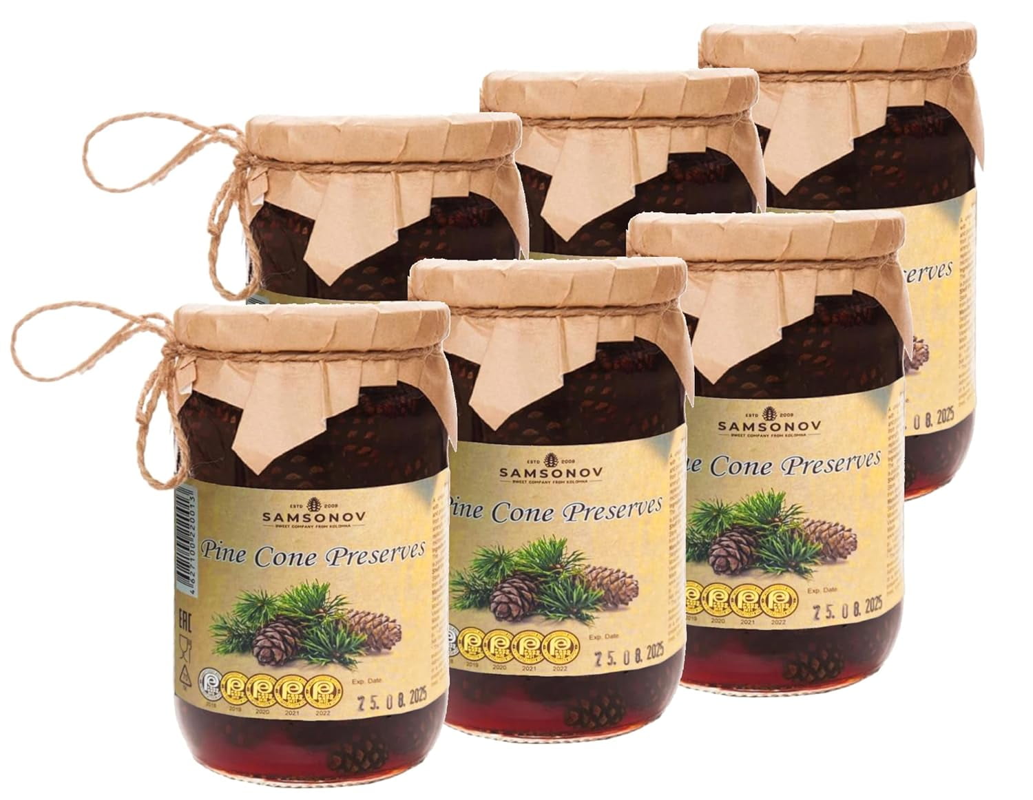 Pine Cone Jam Preserves with Baby Pine Cones 480g/ 16.93 oz by Samsonov ...